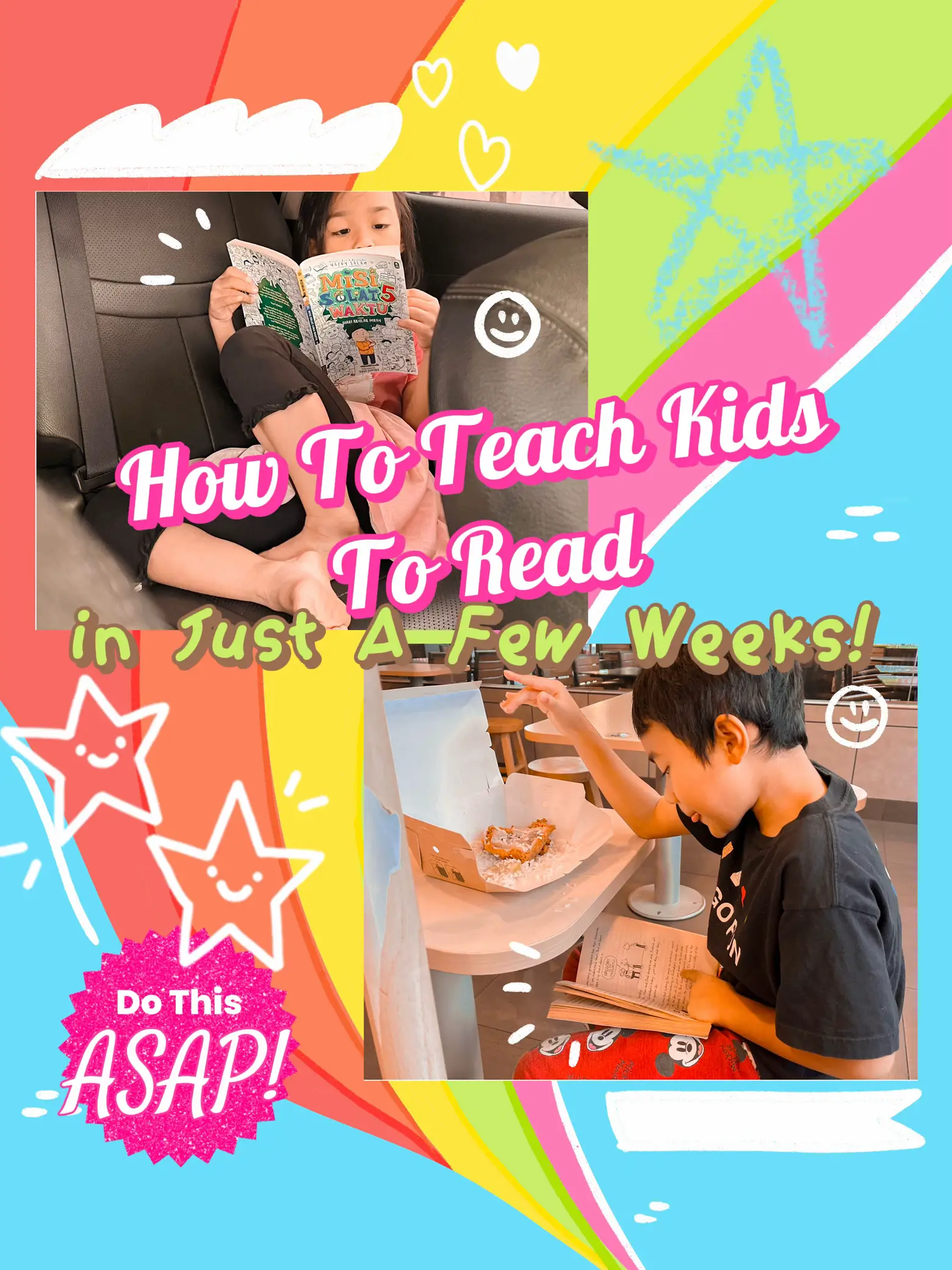 The Secret To Getting Kids To Love Reading 📝💫📚 | แกลเลอรีที่โพสต์โดย Eny | Lemon8