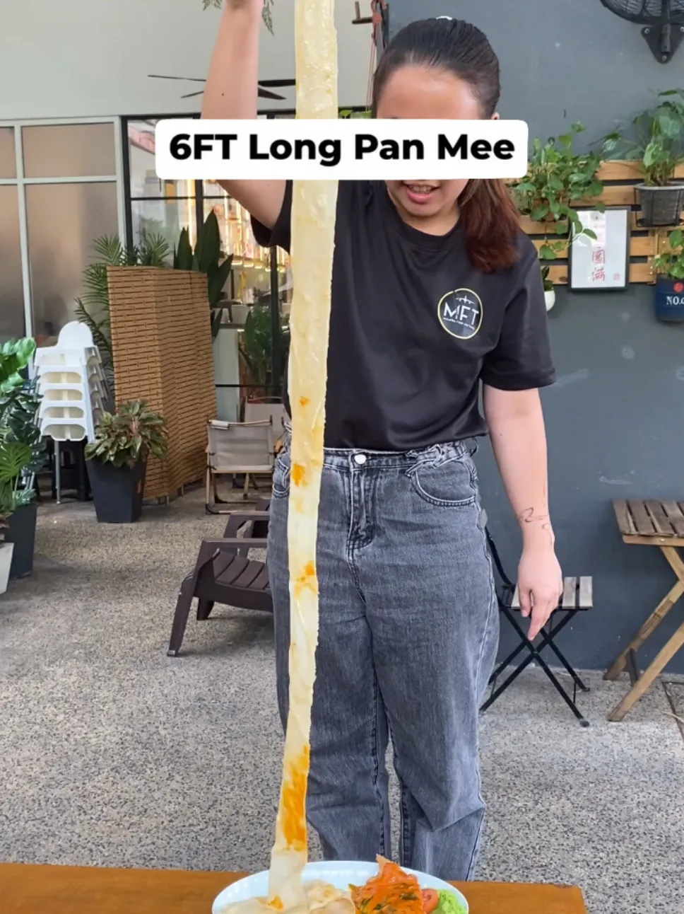 6FT Long Pan Mee | Video diterbitkan oleh MFT | Lemon8