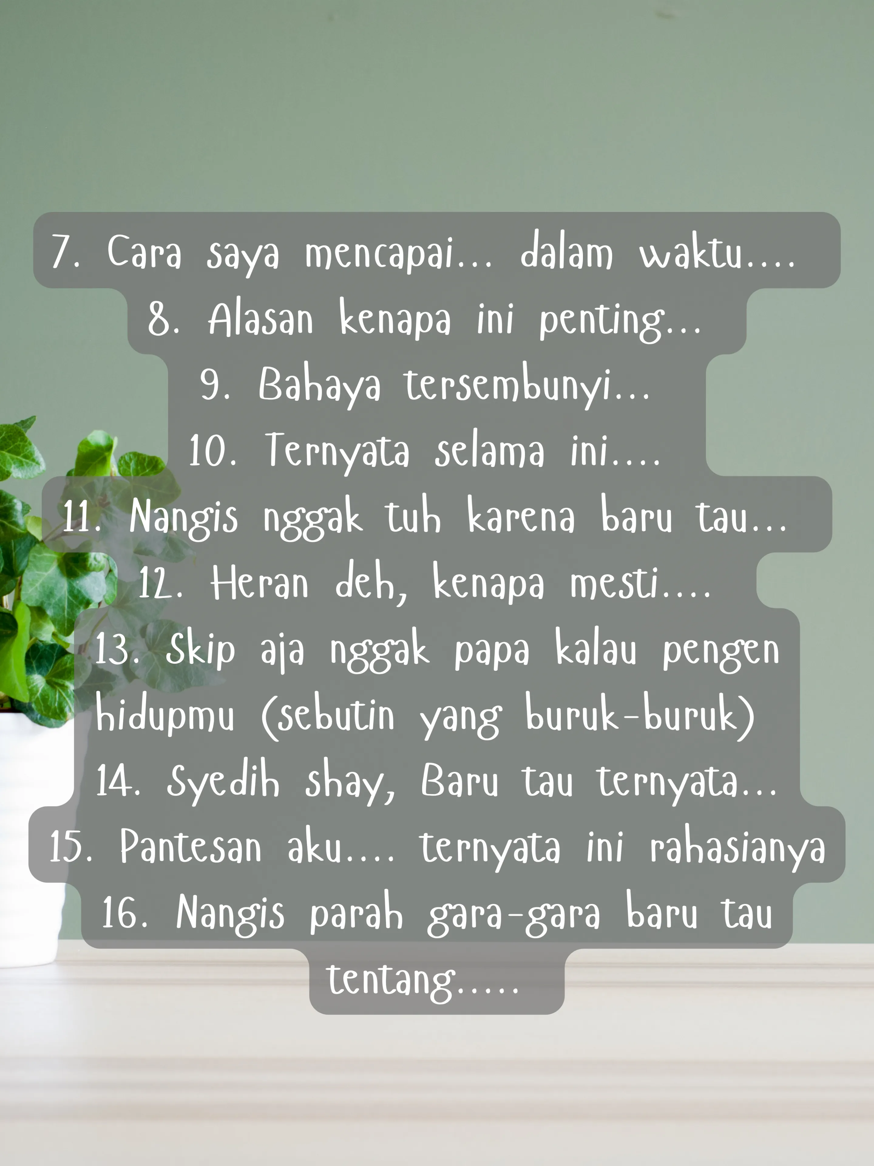 Ide Hook Konten Biar Viral - No 5 Parah Banget 😂 | Galeri diposting oleh eri wira wiri | Lemon8