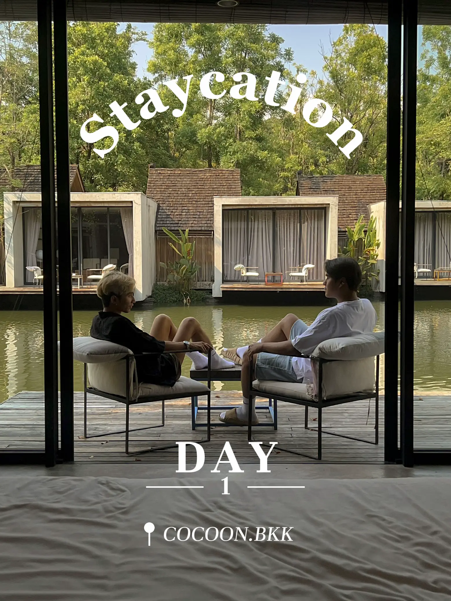 Cocoon.bkk | Staycation ที่หนีความวุ่นวายพักผ่อนธรรมชาติ🌴 | แกลเลอรีที่โพสต์โดย Taapoo🏔️ | Lemon8