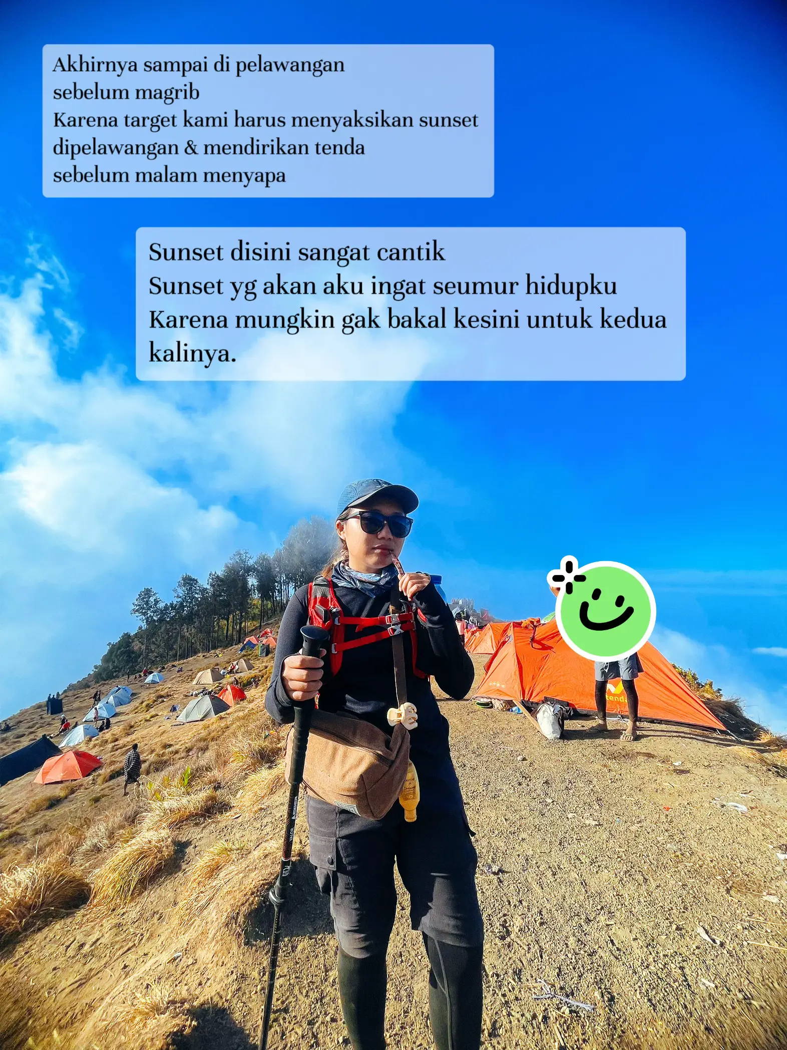 Pengalaman Naik GunungTertinggi Ke-3 di Indonesia | Galeri diposting oleh Meidi Mangkasa | Lemon8