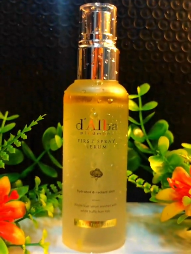 D'Alba White Truffle Spray Serum | Video diterbitkan oleh AnaArra ♈️ | Lemon8