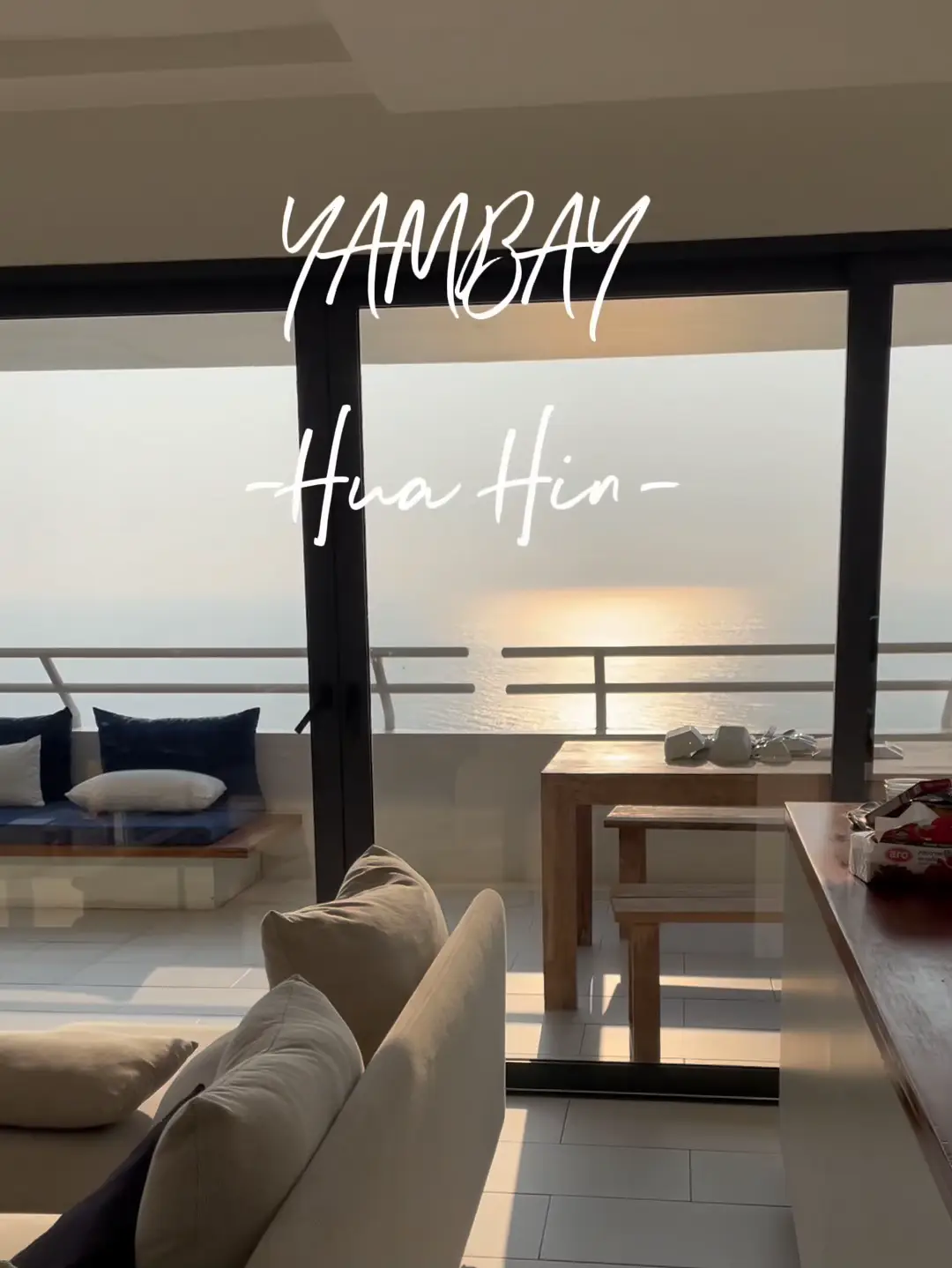 ที่พักสุด romantic 📍 หัวหิน 🌊รับวิวทะเล ฟินๆ | วิดีโอที่เผยแพร่โดย Har_Tae_Ruang | Lemon8