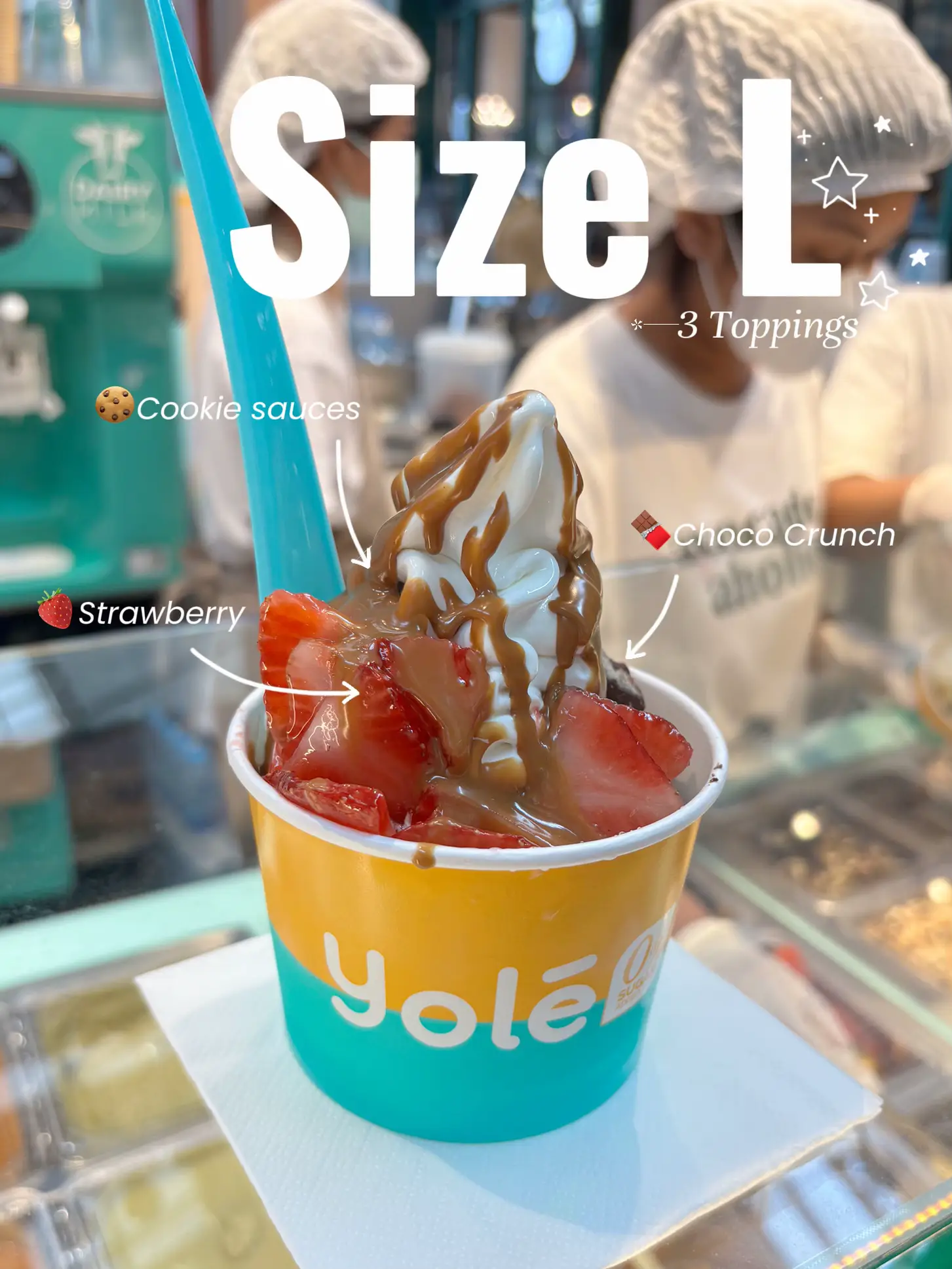 🥣 ⋆୨୧˚Yolé โฟรเซ่นโยเกิร์ตมาเยือน Thailand ละจ้า💖🇹🇭 | แกลเลอรีที่โพสต์ ...