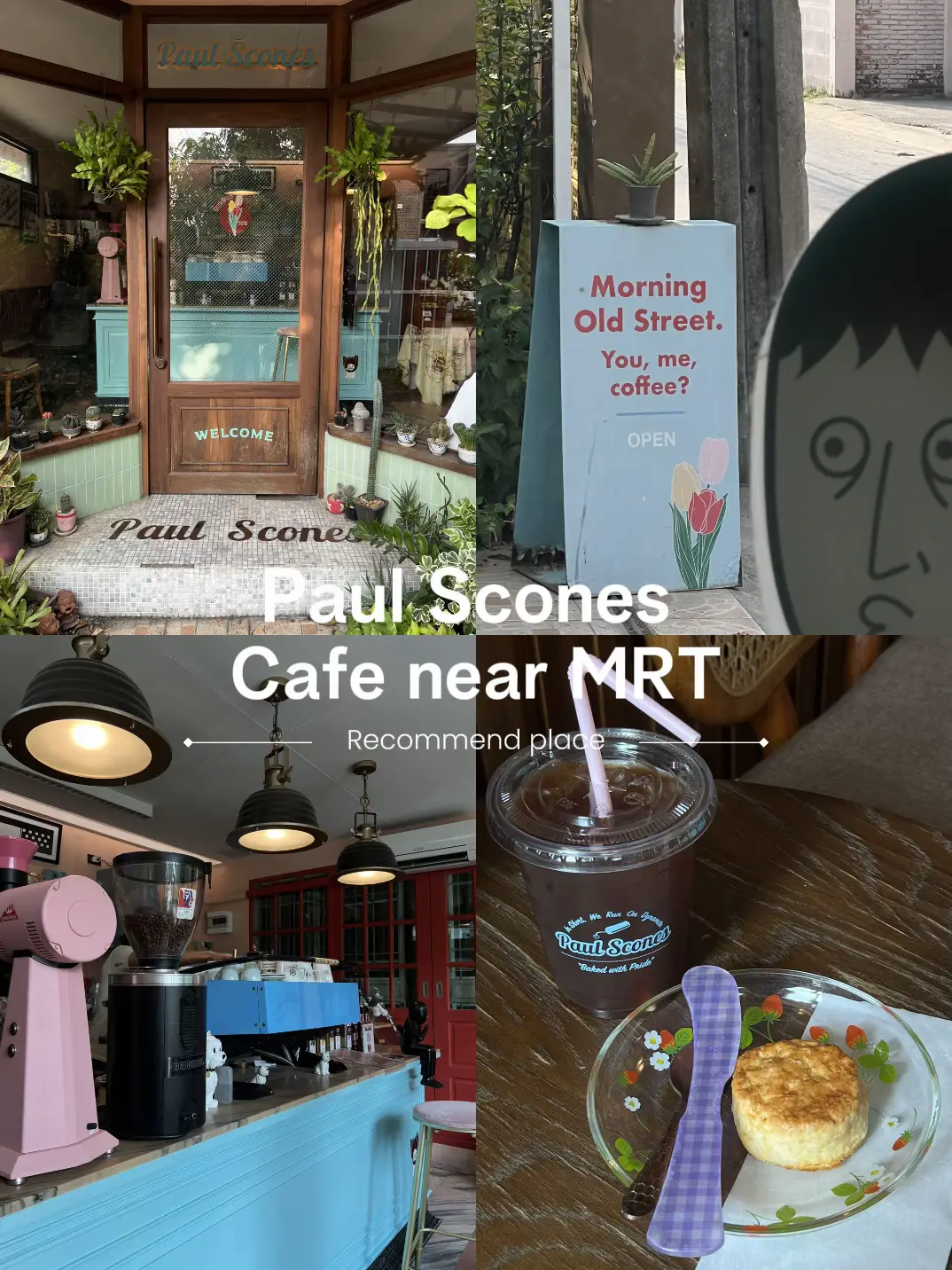 Paul Scones สโคนโคตรเด็ด! ร้านให้ฟีลซัมเมอร์ ใกล้MRT 🥤 | แกลเลอรีที่ ...