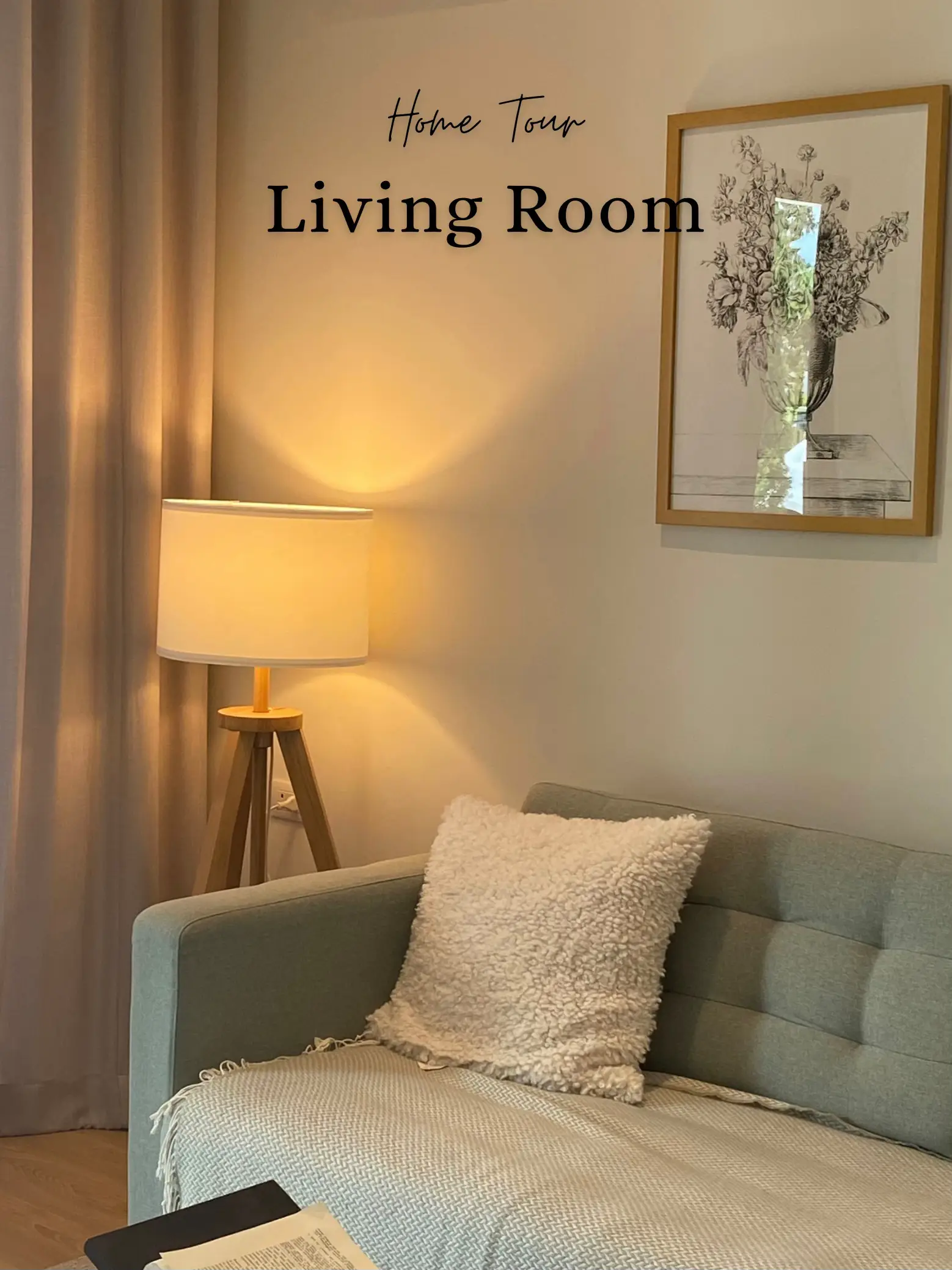 Home Tour | Living Room แต่งห้องนั่งเล่นให้อบอุ่นกัน | แกลเลอรีที่โพสต์โดย Ajareeaui | Lemon8