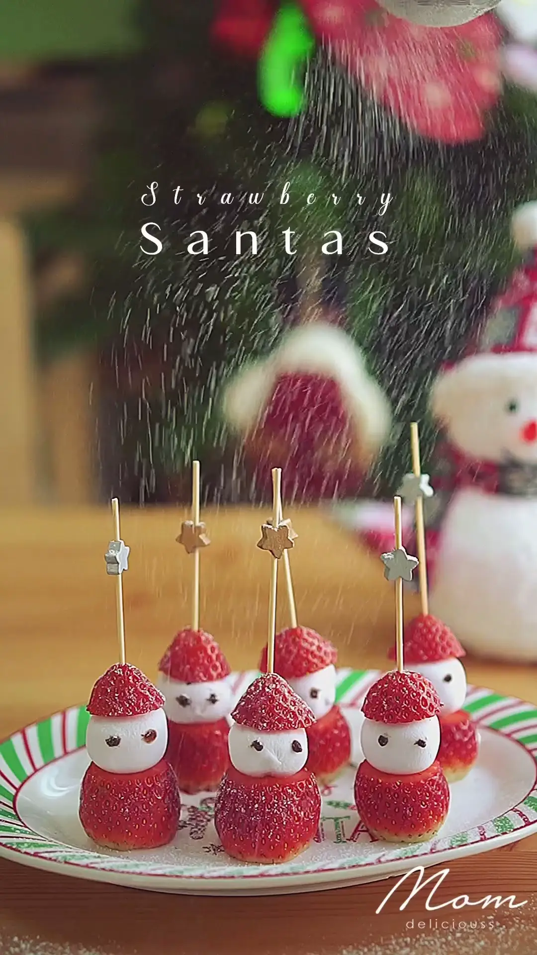 Santa มาแล้วค่าาา ทำกันๆ น่ารักดี | วิดีโอที่เผยแพร่โดย Mom Deliciouss ...