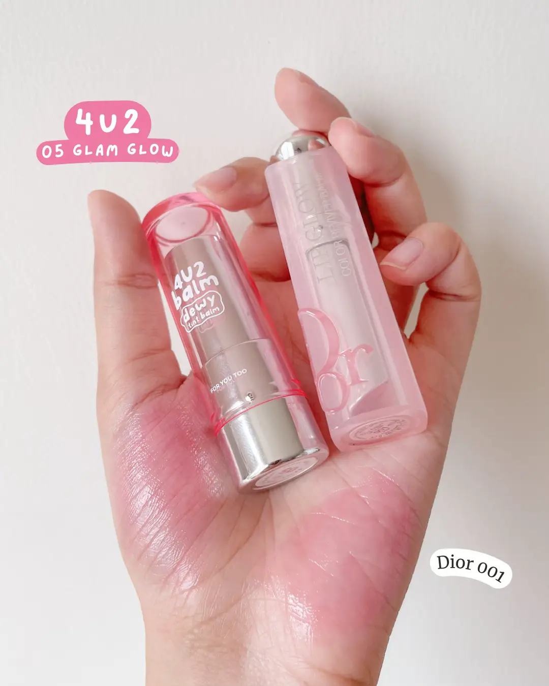 เจอแฝด Dior ลองของใหม่ 4U2 Balm Dewy Tint Balm | แกลเลอรีที่โพสต์โดย ...