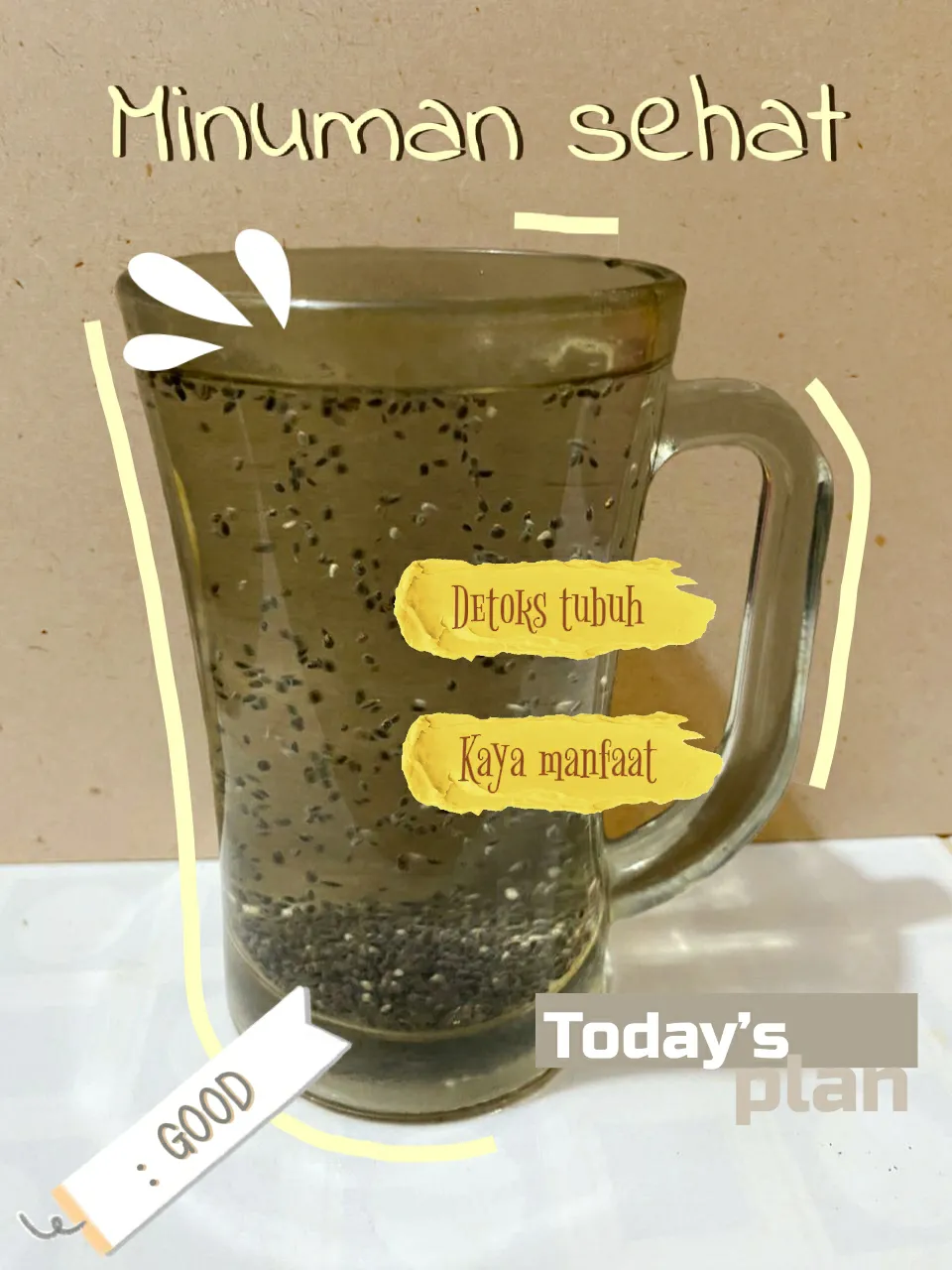 Minuman sehat | แกลเลอรีที่โพสต์โดย Yulita | Lemon8