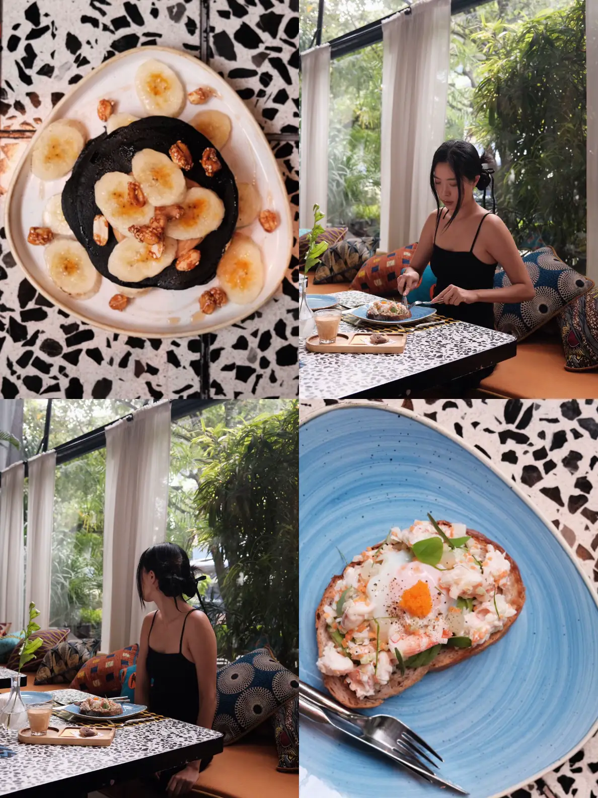 Check out this pretty all-day spot in Bangkok 🖼️ | แกลเลอรีที่โพสต์โดย Yi | Lemon8