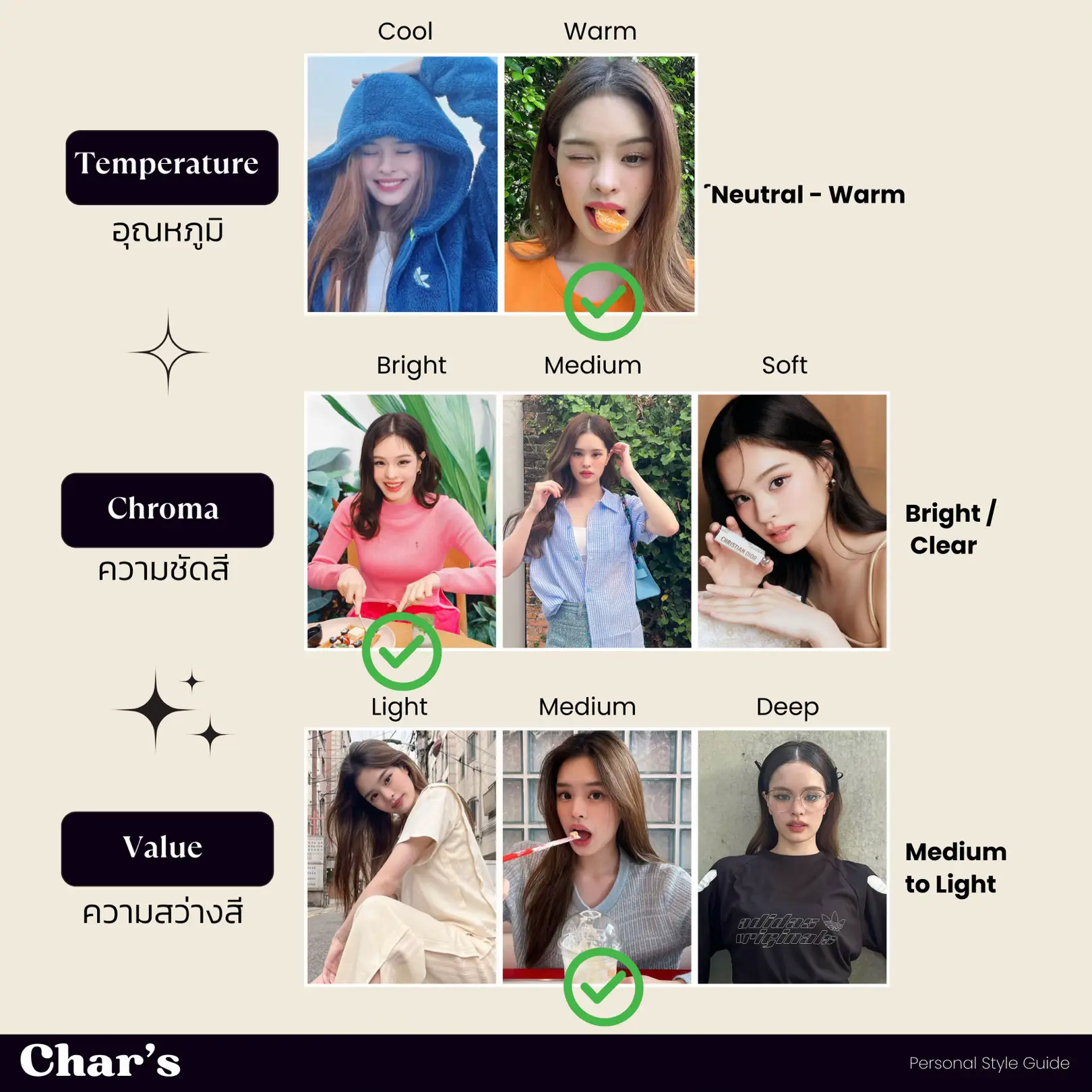 มาวิเคราะห์ Personal Color เจ้าแม่ความน่ารัก สดใส แอลลี่ | แกลเลอรีที่ ...