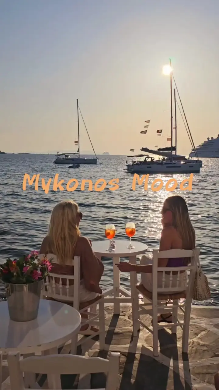 Mykonos Mood | วิดีโอที่เผยแพร่โดย KanClub | Lemon8