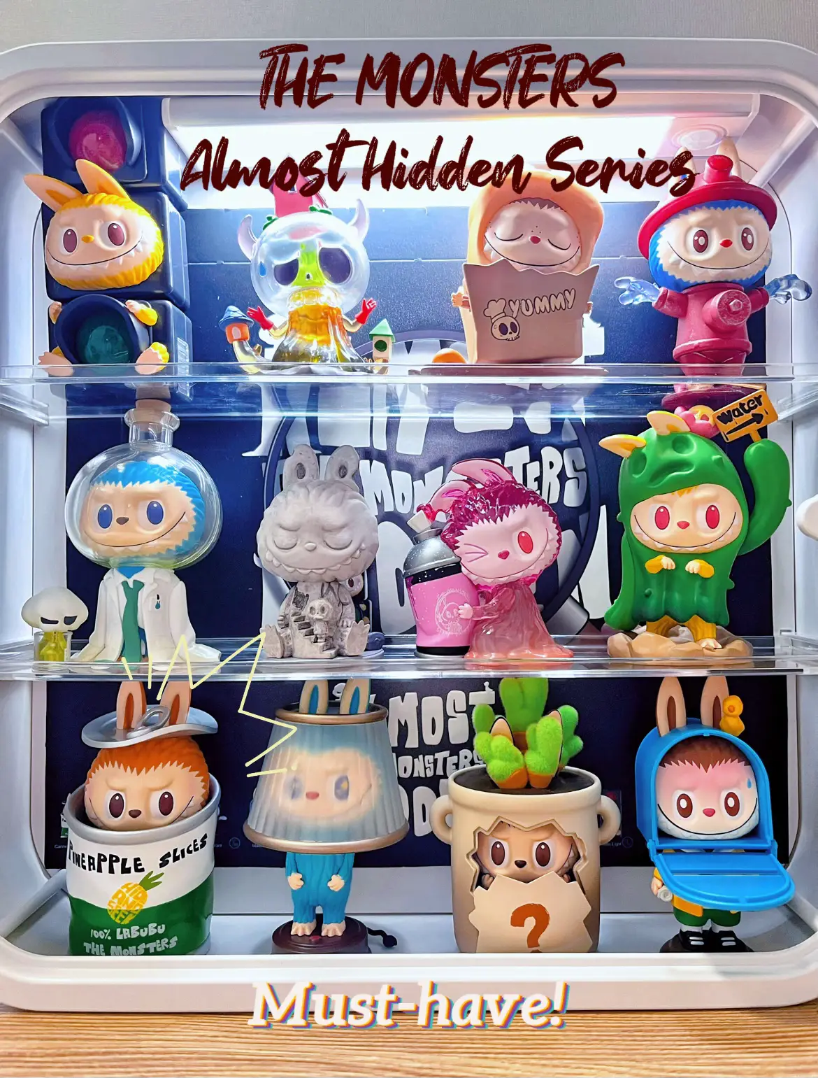 THE MONSTERS Almost Hidden Series | แกลเลอรีที่โพสต์โดย Passorn Cake 🌻 ...