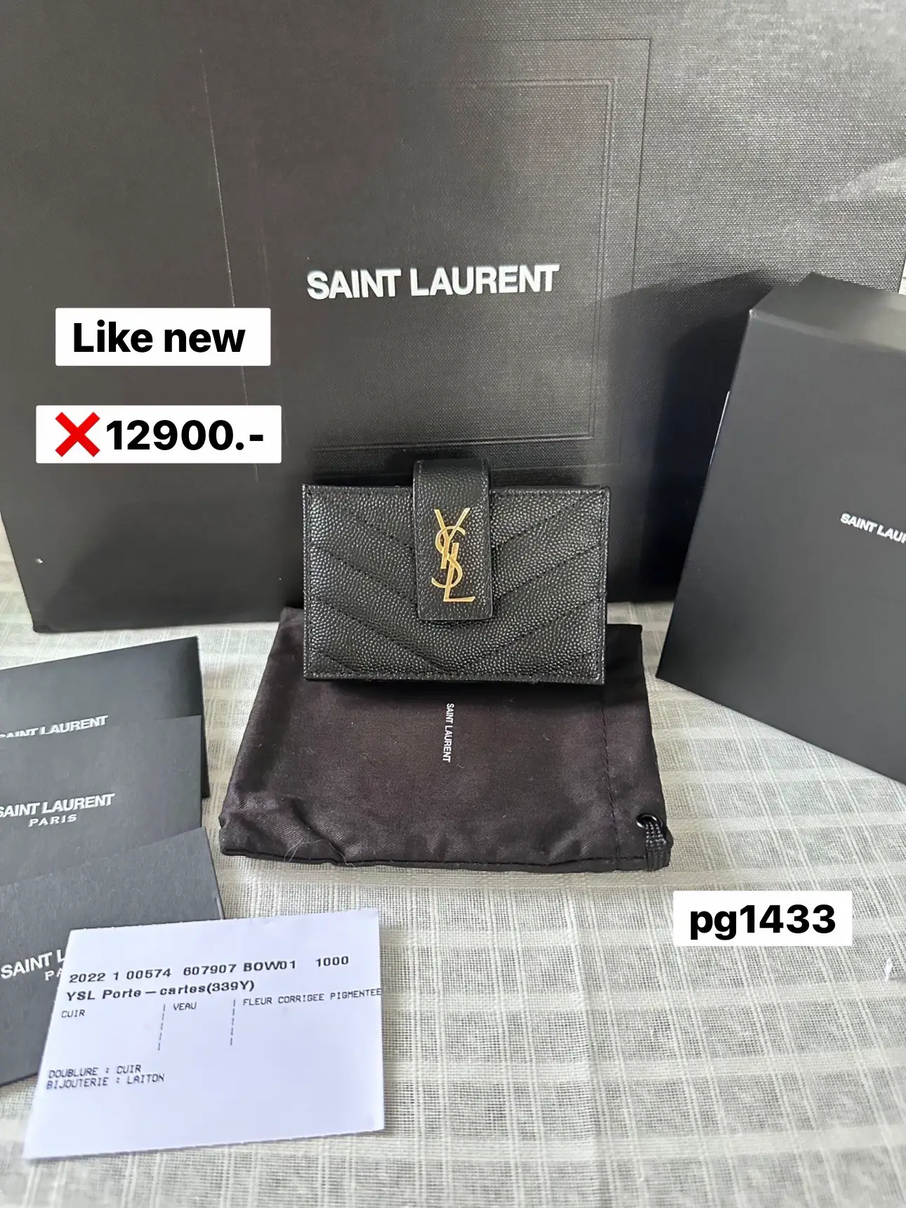 Ysl cardholder | แกลเลอรีที่โพสต์โดย cashflowbn2 | Lemon8