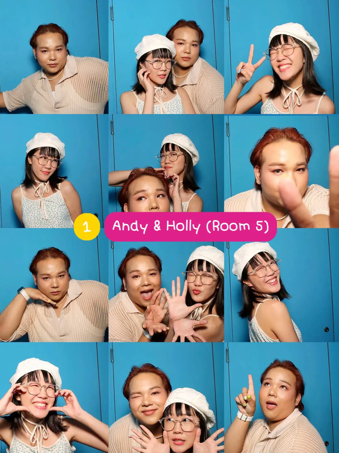 🎞️ พาส่องตู้ PHOTOBOOTH เปิดใหม่ Andy & Fine มีแต่ห้องเก๋ๆ ! | แกลเลอรีที่โพสต์โดย Proud 🌈🌼 | Lemon8