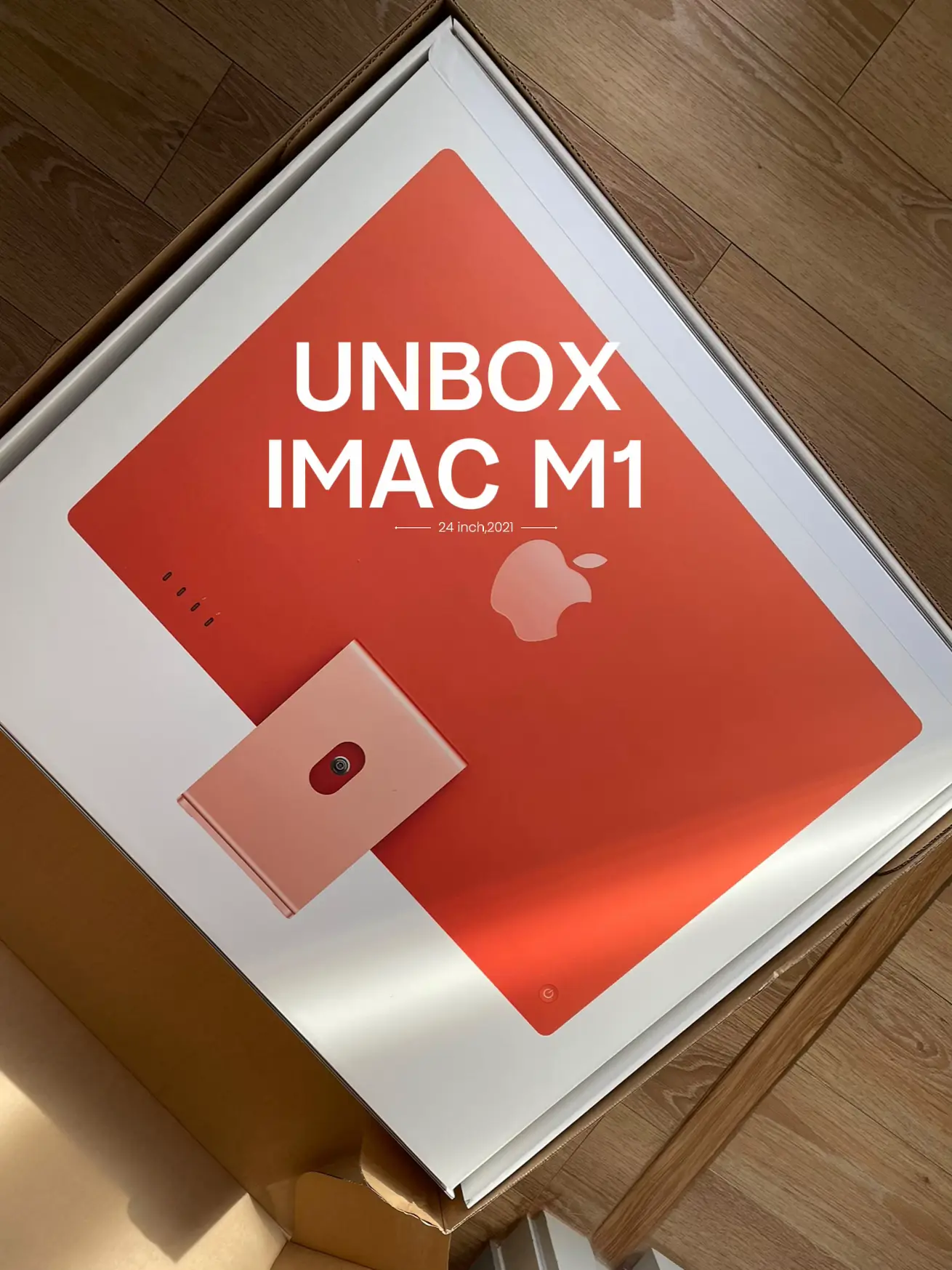 🖥 Unboxing IMAC M1 | แกลเลอรีที่โพสต์โดย iiceise | Lemon8