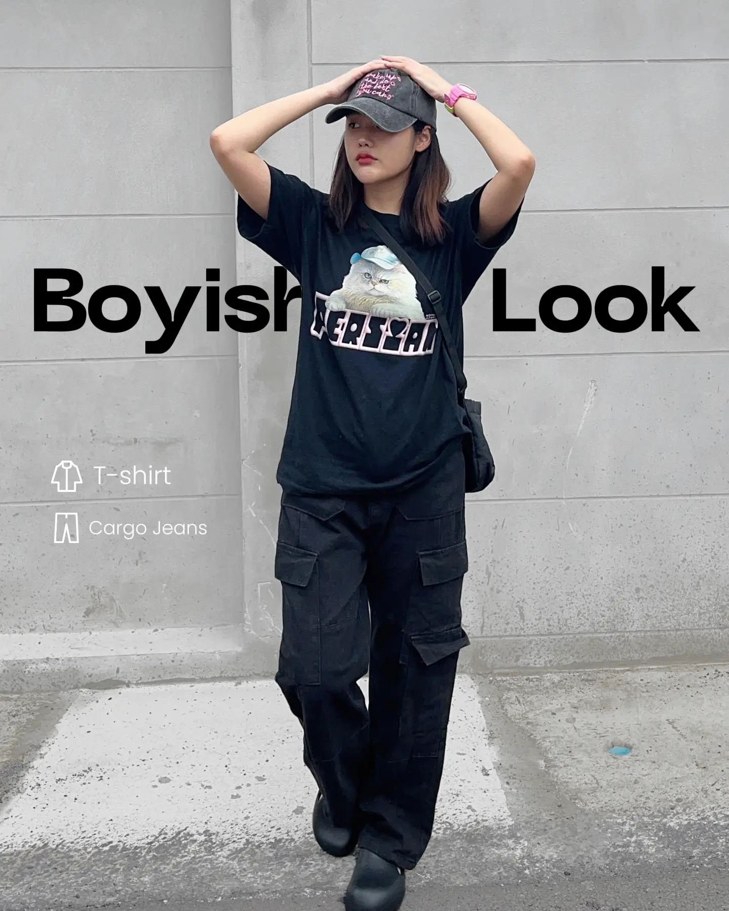 Boyish•Style ⚫️ แฟชั่นที่ไม่มีวัน Out 👀 | แกลเลอรีที่โพสต์โดย 孙俪シ | Lemon8