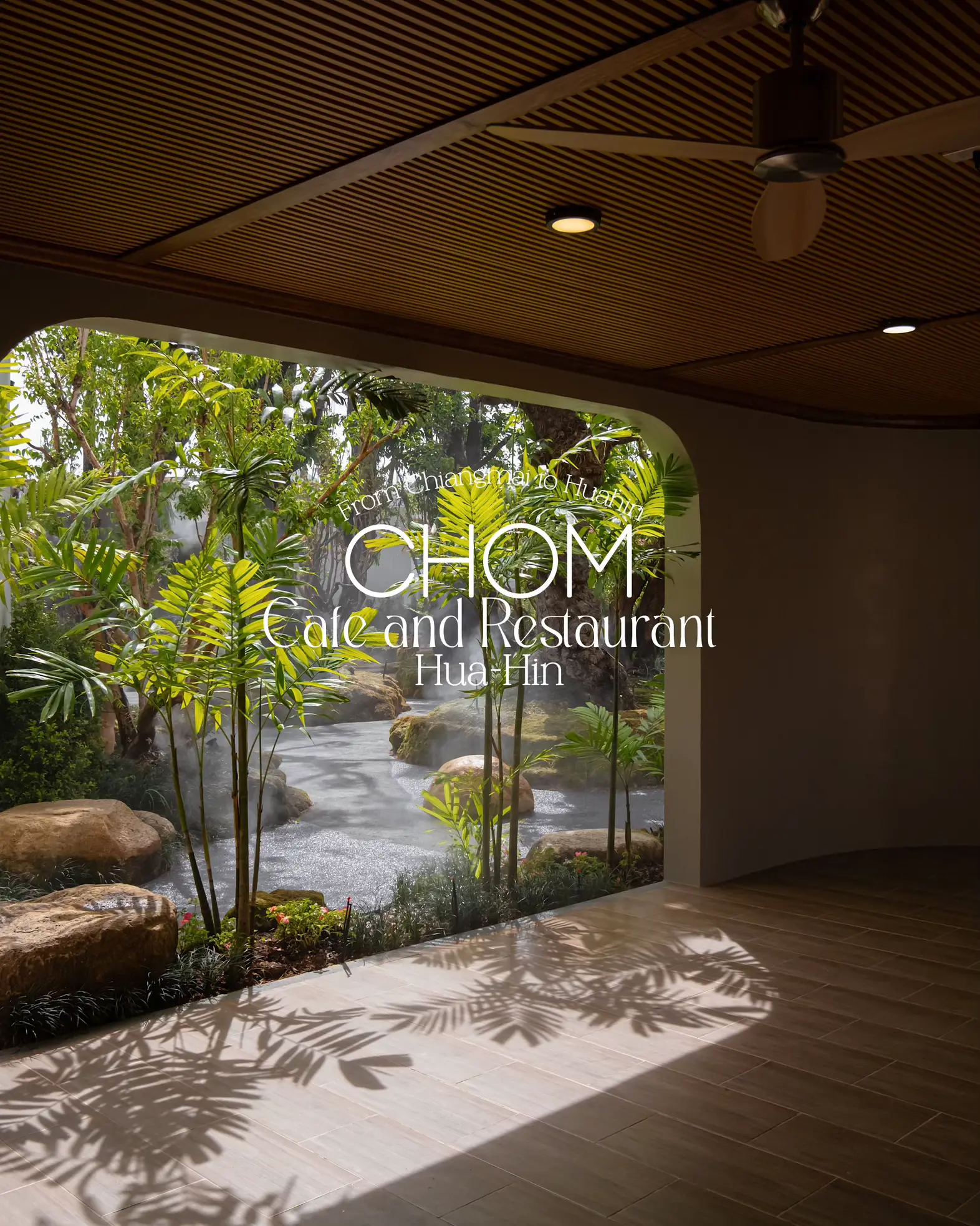 Chom Cafe&Restaurant 🌳⛅️🌊🍂 | แกลเลอรีที่โพสต์โดย คาเฟ่ไปเรื่อย | Lemon8