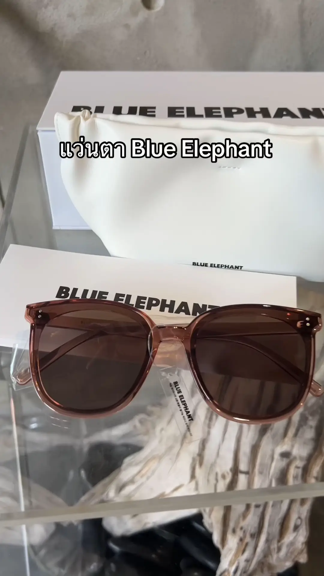แว่นตา blue elephant แบรนด์เกาหลี🇰🇷 | วิดีโอที่เผยแพร่โดย แป้งมารีวิว ...