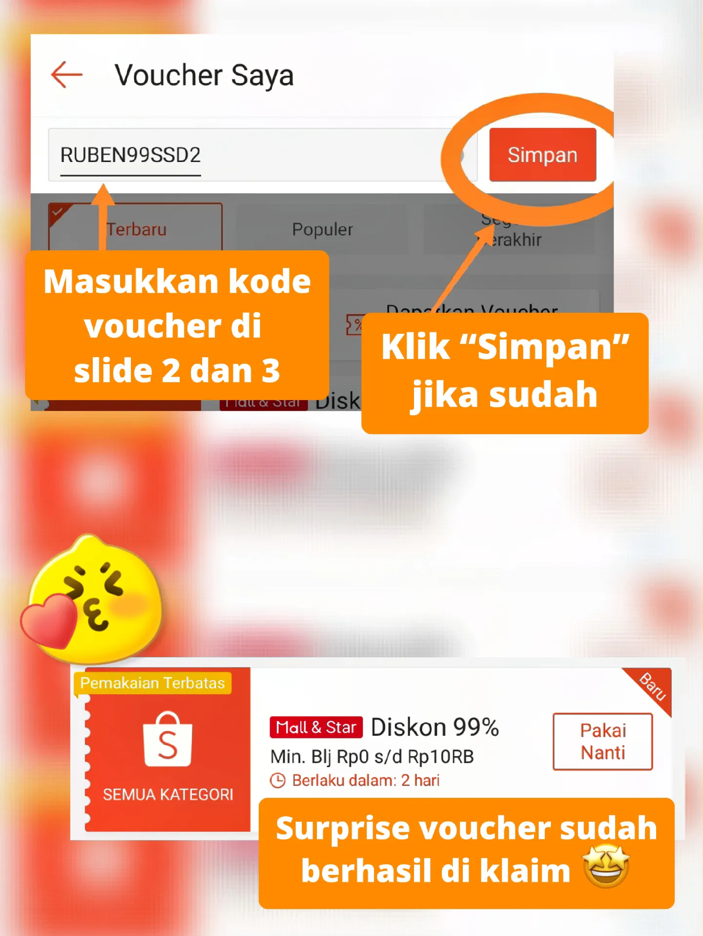 SHOPEE HACK BISA BELANJA GRATIS 🤑‼️ | Galeri diposting oleh 𝙑𝙚𝙚 | Lemon8