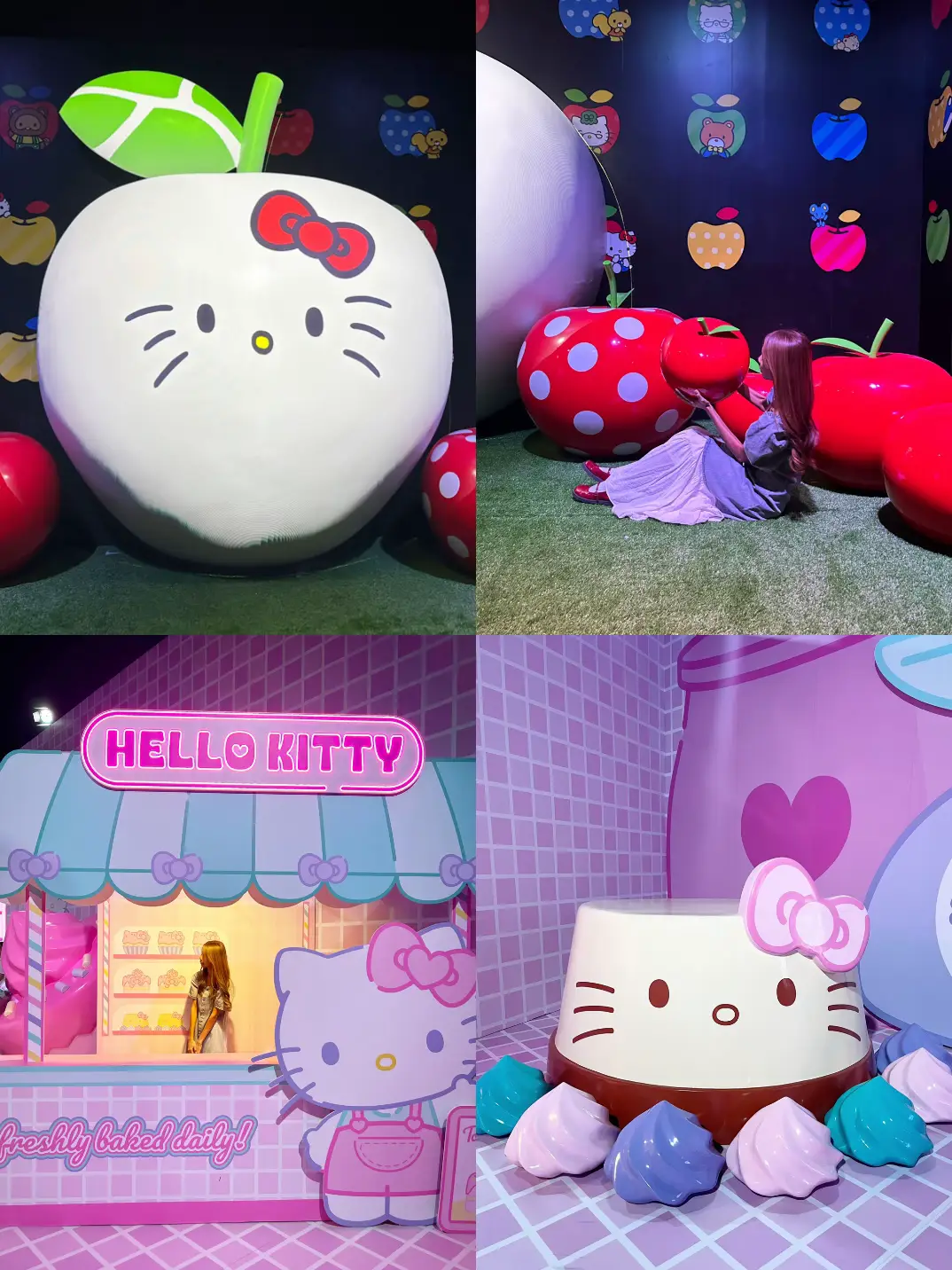 🎀สาวก Sanrio ห้ามพลาด นิทรรศการ Hello Kitty สุดคิ้วท์ | แกลเลอรีที่โพสต์โดย TripTamJai | Lemon8