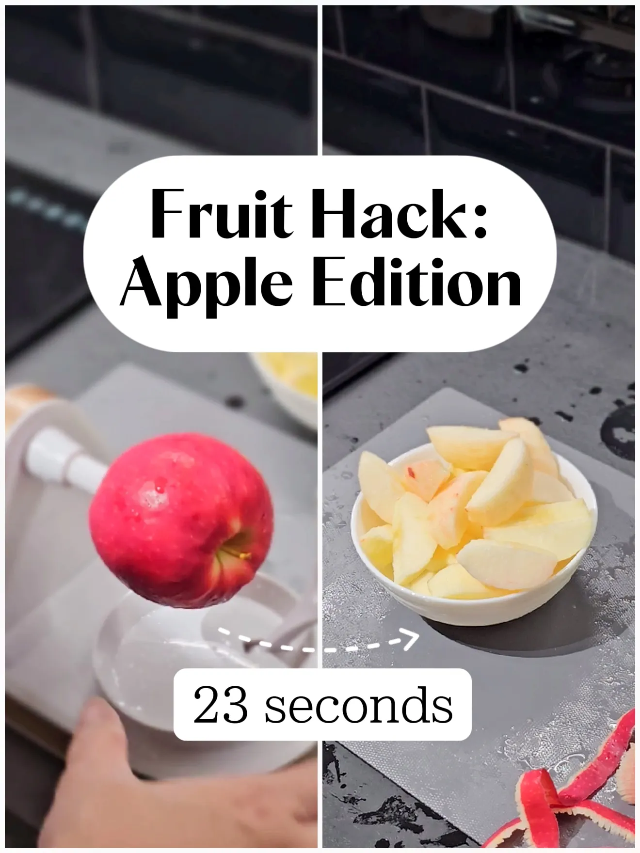 Fruit Gadgets Hack: Cut apples in 23s | Gallery posted by ourhouseofgoh ...