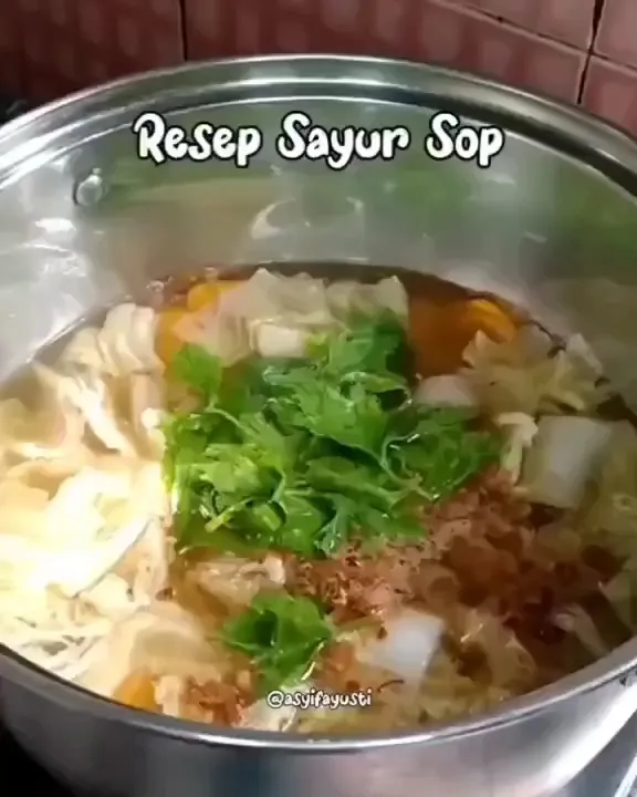 Resep SOP Sayur Enak! | Video dipublikasikan oleh Resep Masakan | Lemon8