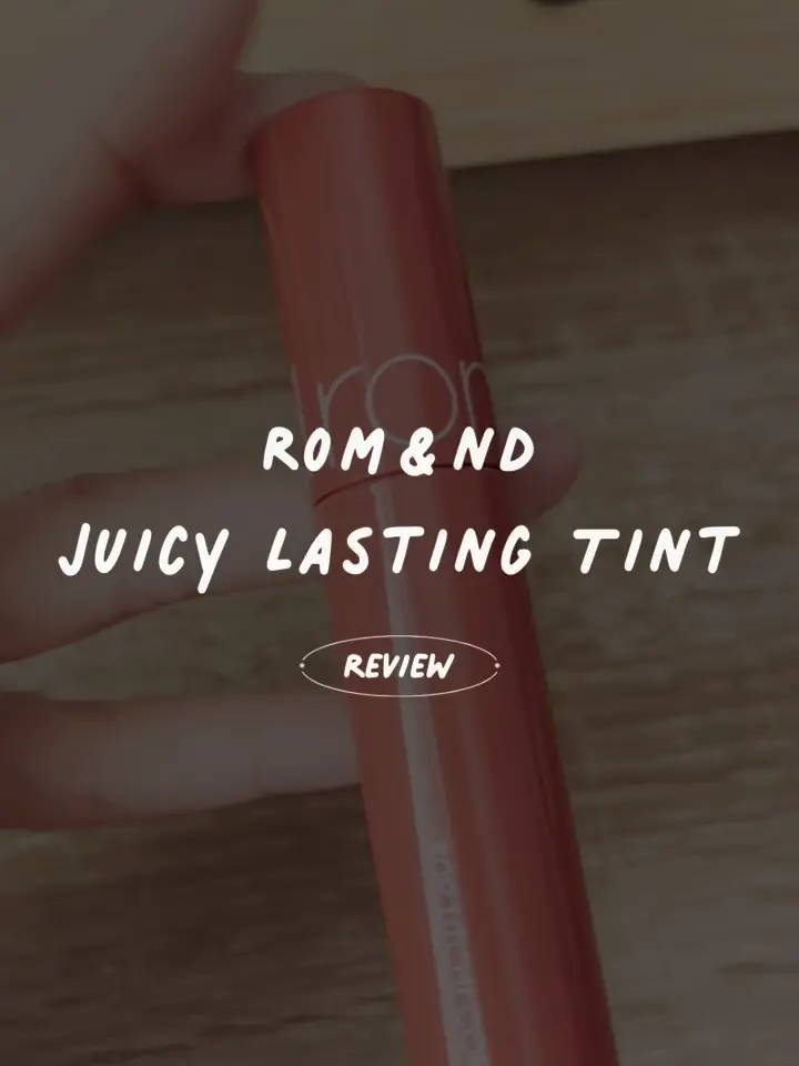 Review Rom&nd juicy lasting tint 🥰 | วิดีโอที่เผยแพร่โดย bbatie | Lemon8