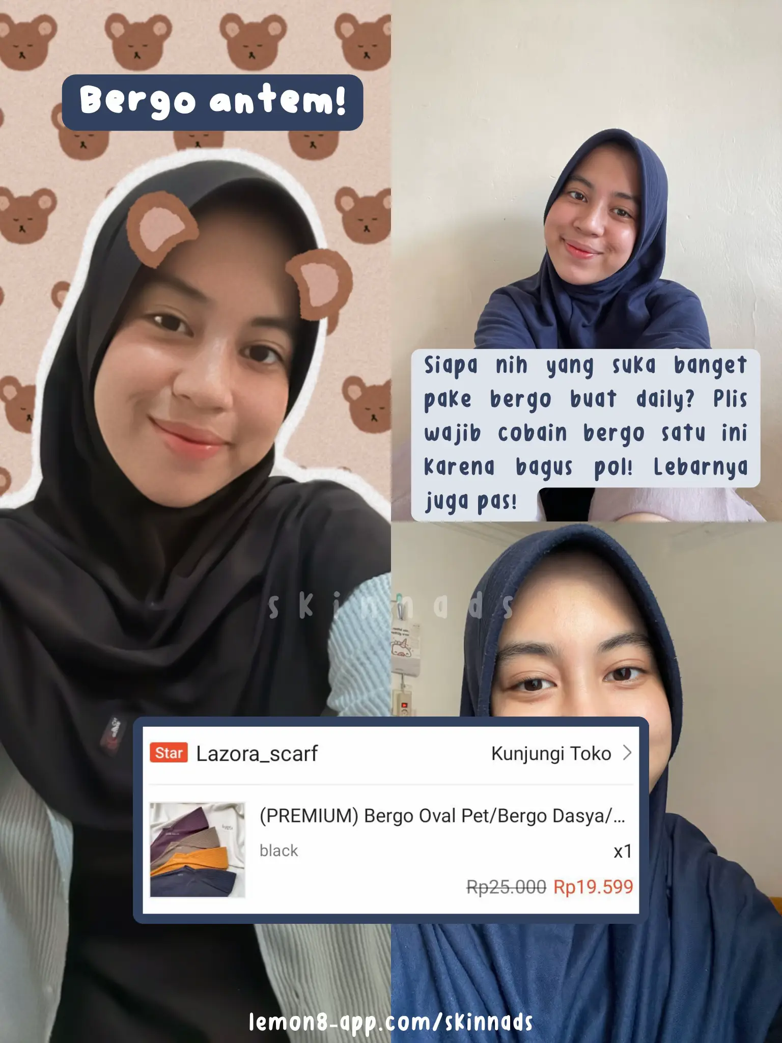 SPILL TOKO JILBAB ONLINE LANGGANAN! Bagus2 bgt🫶🥹 | Galeri diposting oleh Nadiah A | Lemon8