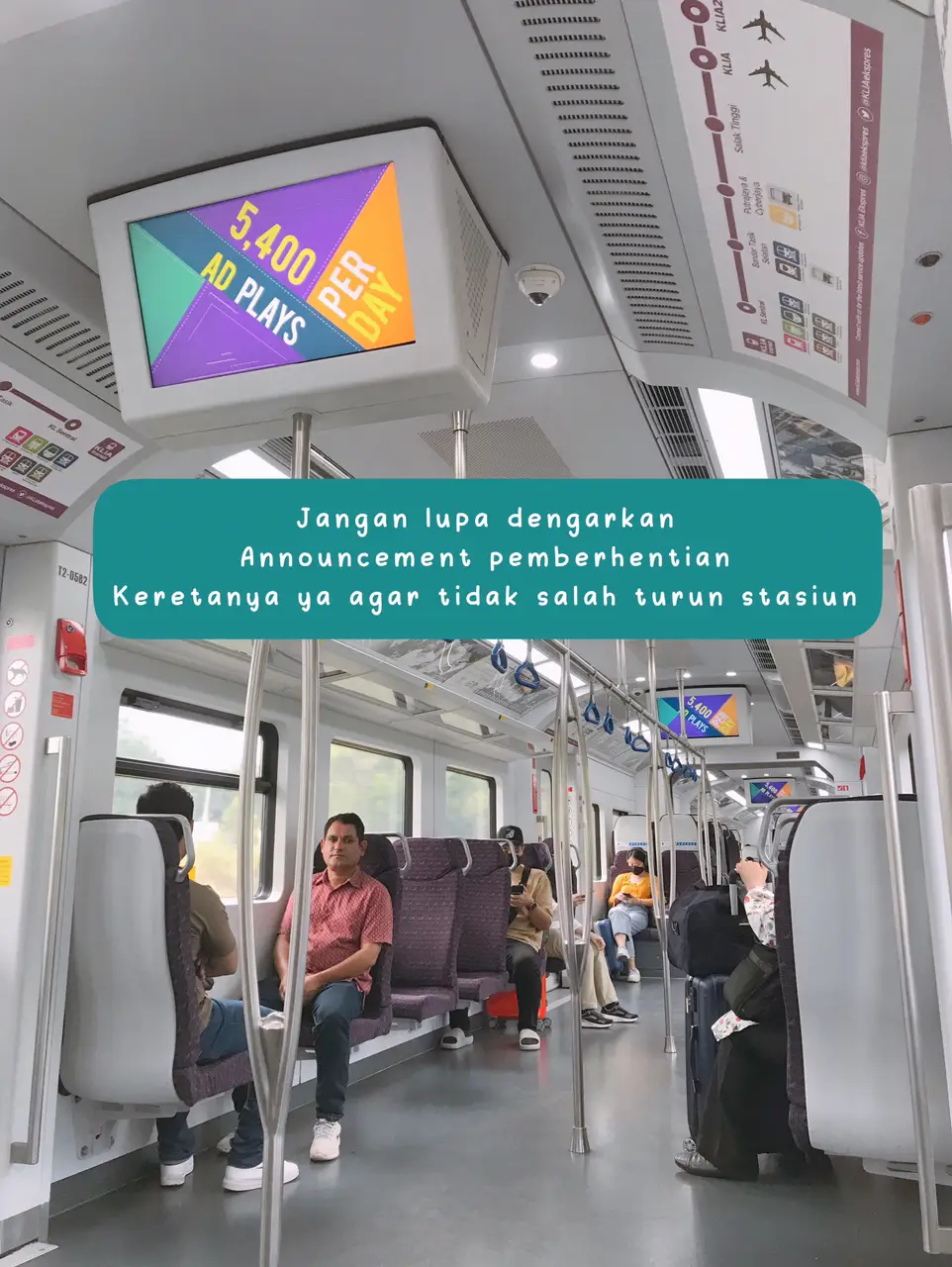 Pilihan Kereta Bandara Kuala Lumpur ke KL Sentral | Galeri diposting oleh Mutiaradewi | Lemon8