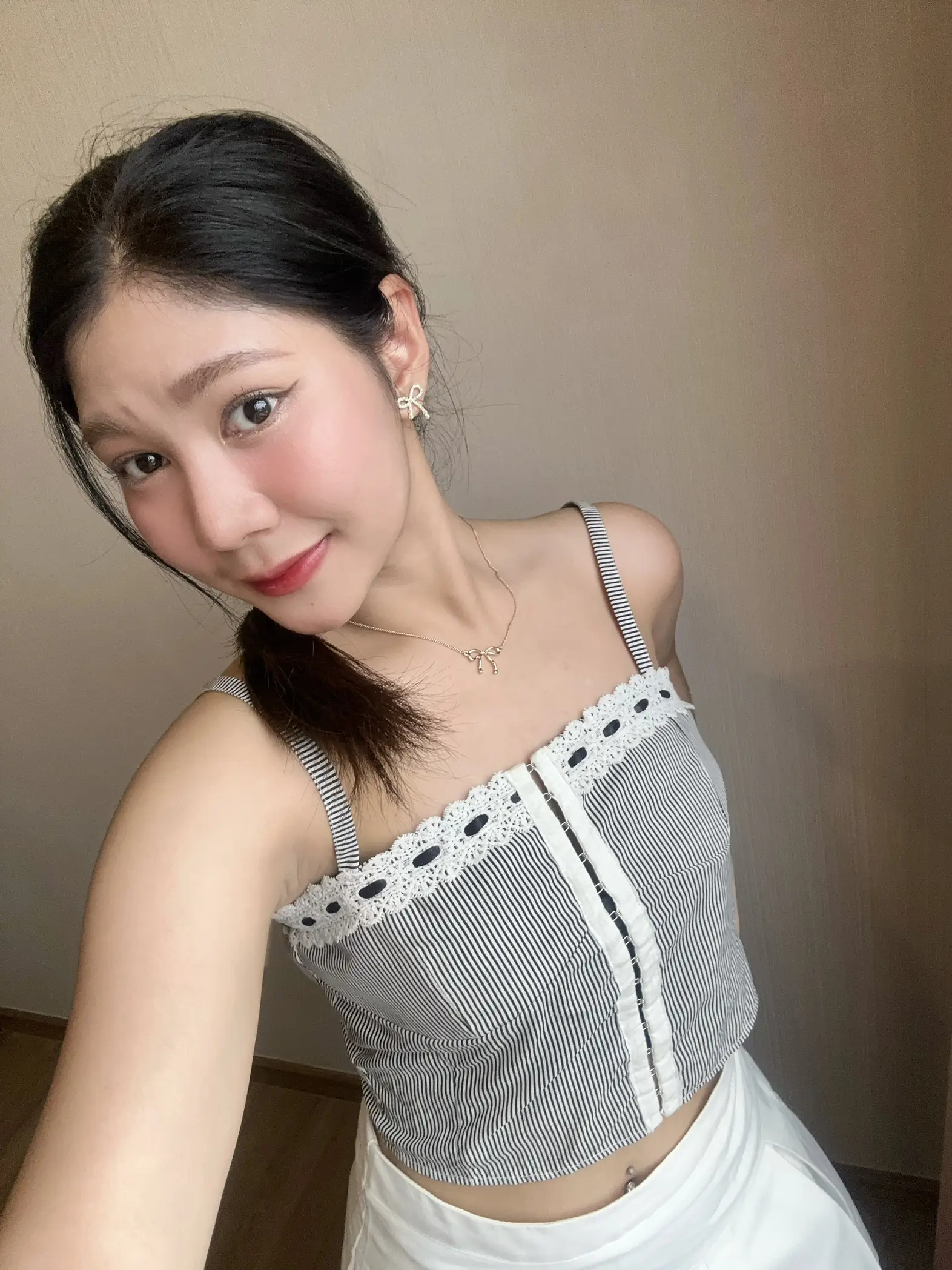 ต่างหูลายโบว์สุดคิวถ์ เพิ่มความลูกคุณหนูลูกคุณใจ 🎀 🫶🏻💖 | แกลเลอรีที่โพสต์โดย ℬ𝒶𝒾𝓉𝑒𝒶𝓎 | Lemon8