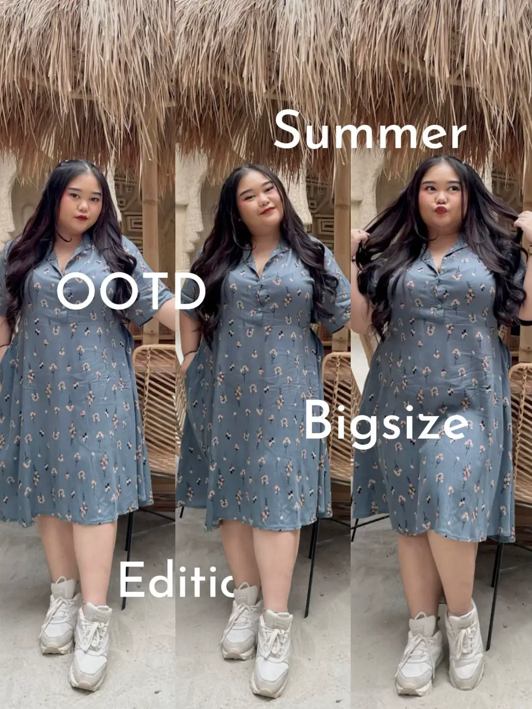 Summer OOTD Bigsize | Galeri diposting oleh Atractiv.id | Lemon8
