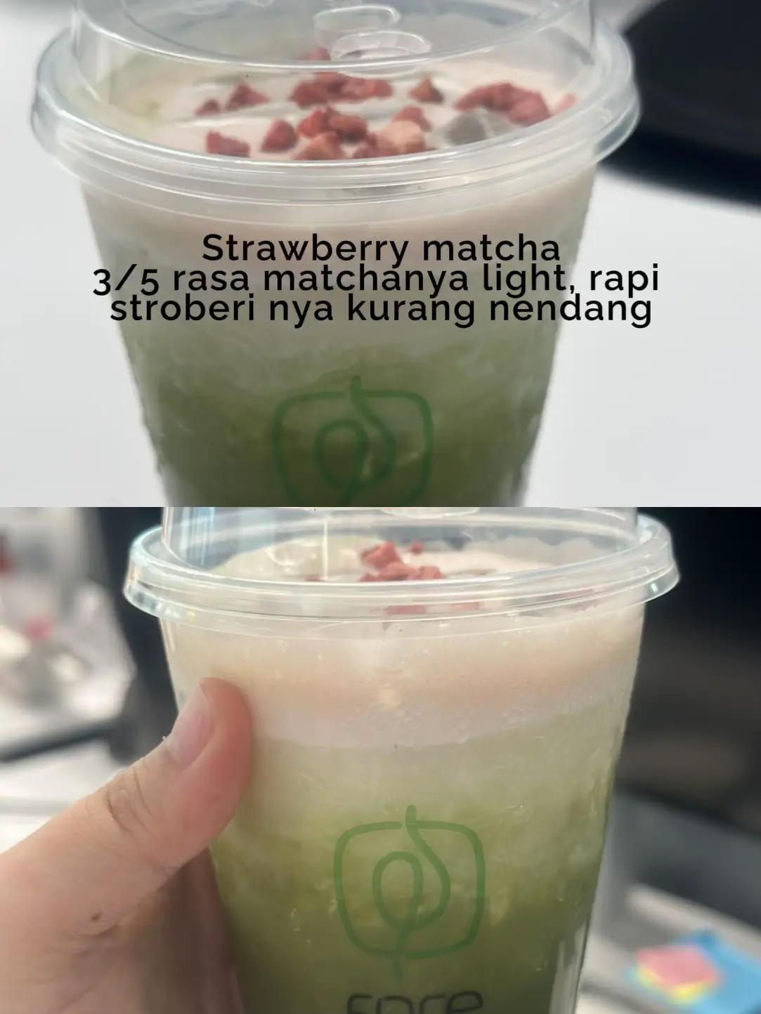 2 menu fore non coffee EMANG NYA ENAK?? | Galeri diposting oleh missrantau | Lemon8