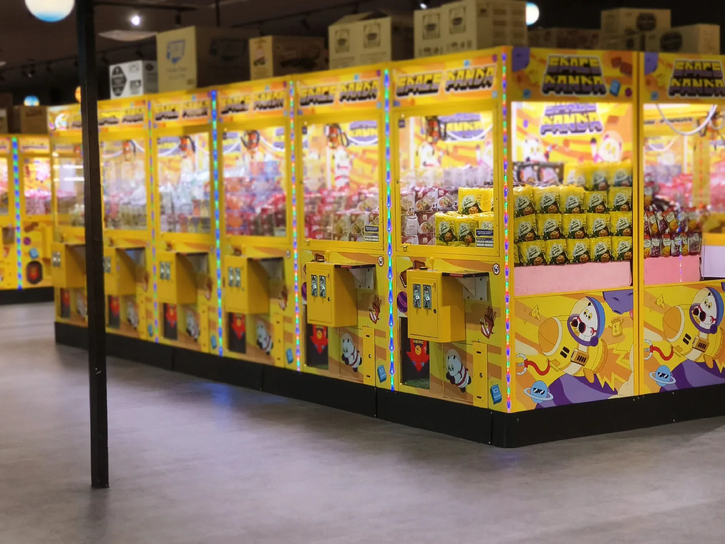 🇲🇾 Malaysia's Biggest Snacks Claw Machine Arcade | Galeri disiarkan ...