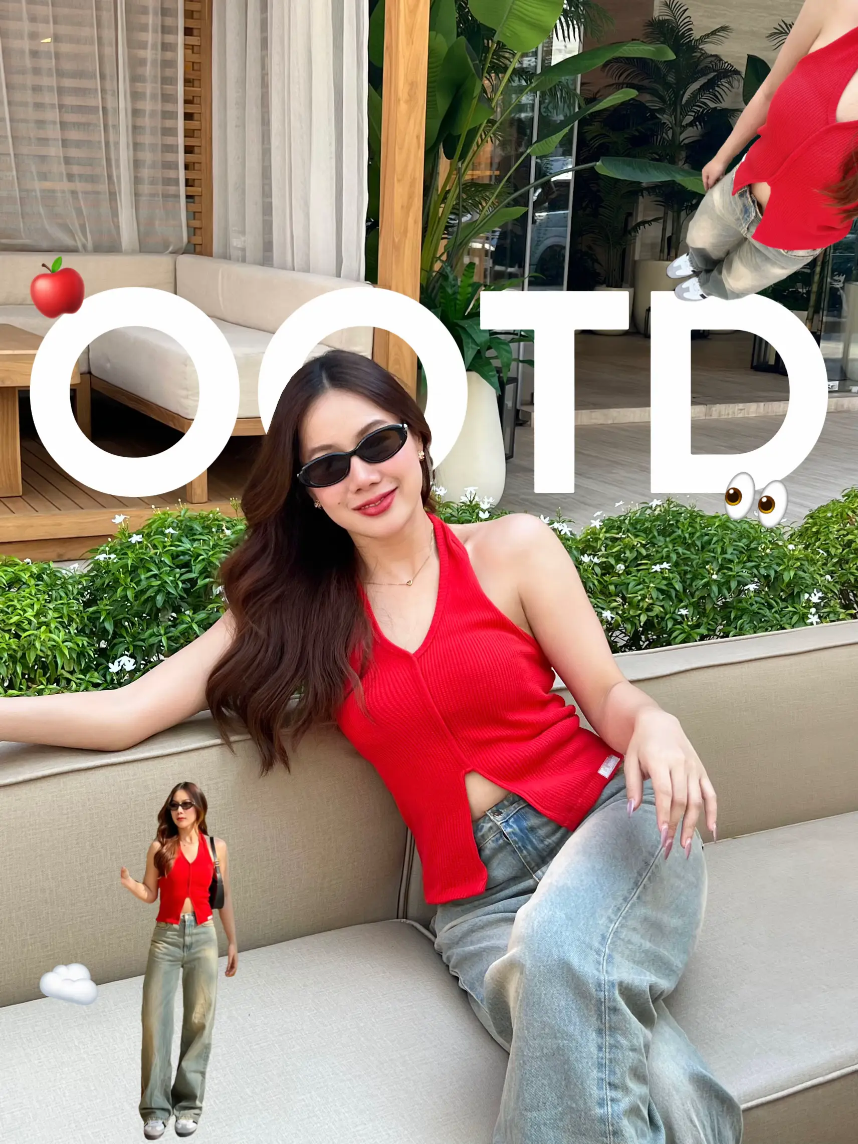 Outfit ไปคาเฟ่ 🥯 🍒 | แกลเลอรีที่โพสต์โดย Ppairr.ss | Lemon8