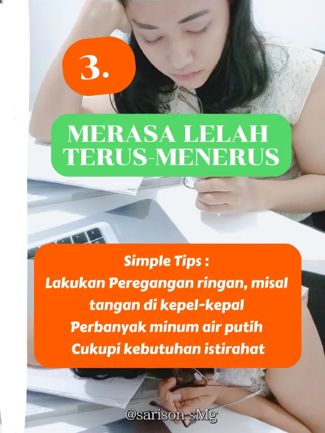 5 tanda kamu butuh Istirahat 🔐⁉️ | Galeri diposting oleh Sarison sMg | Lemon8