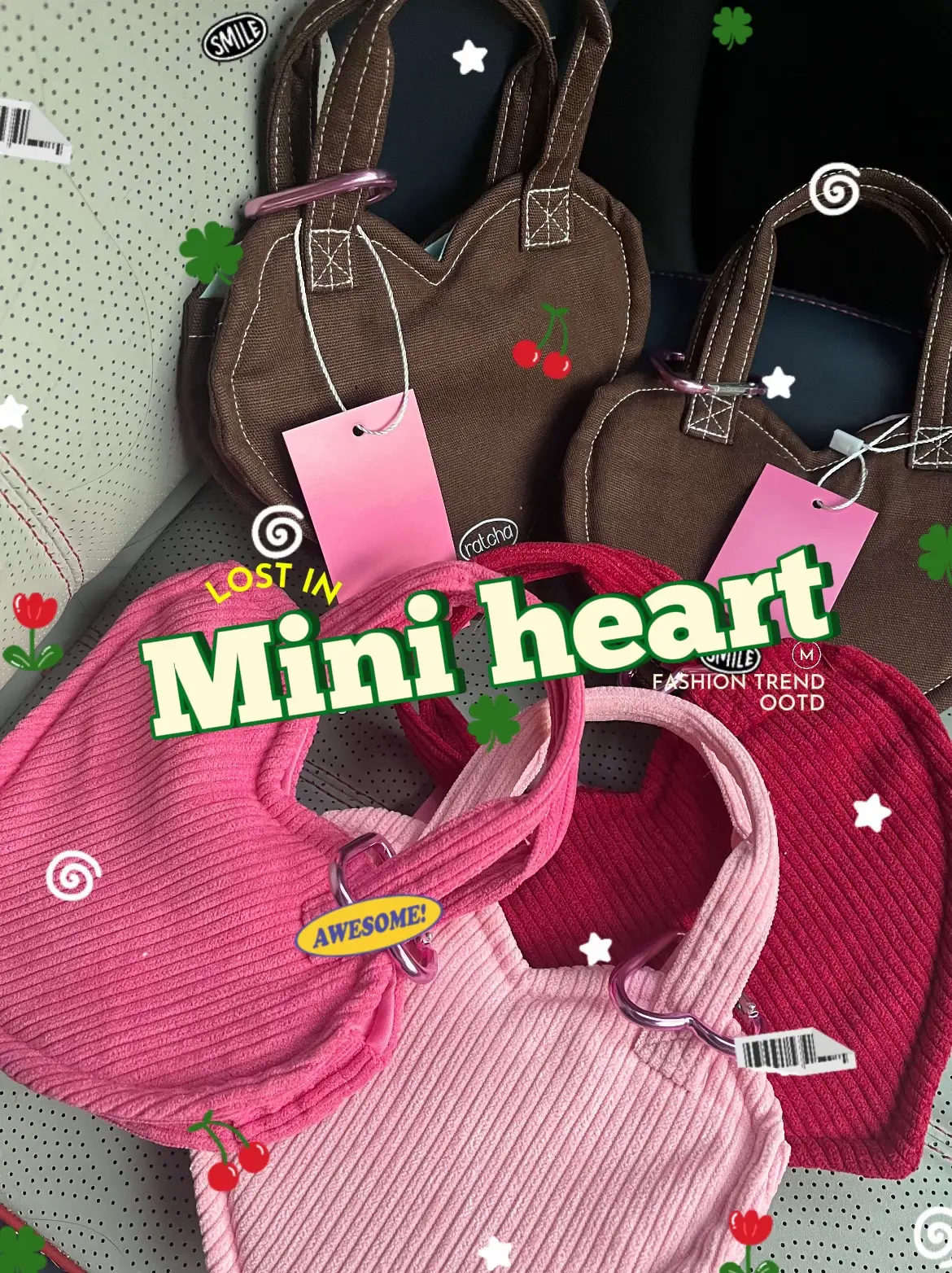 Mini heart เป๋าจิ๋วแต่แจ๋ว ep.1 | แกลเลอรีที่โพสต์โดย paloyaoyploy | Lemon8