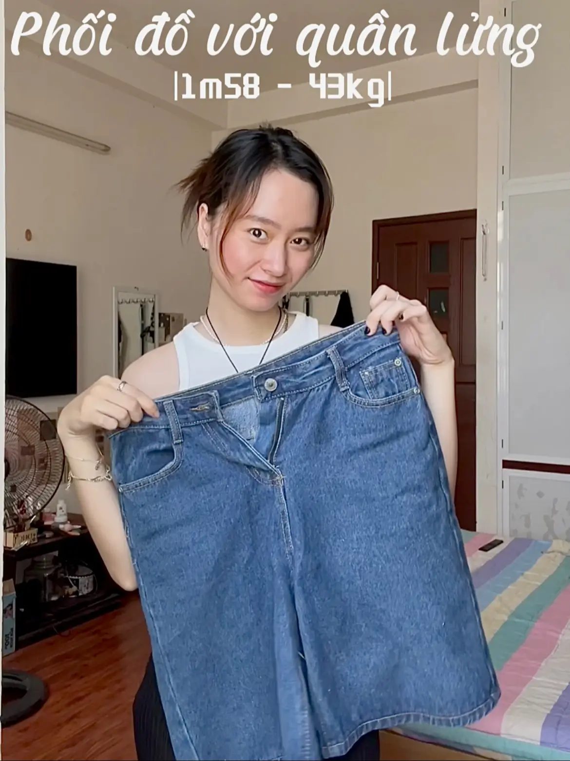 PHỐI ĐỒ VỚI QUẦN LỬNG (QUẦN NGỐ) | Video do Minh Như đăng | Lemon8