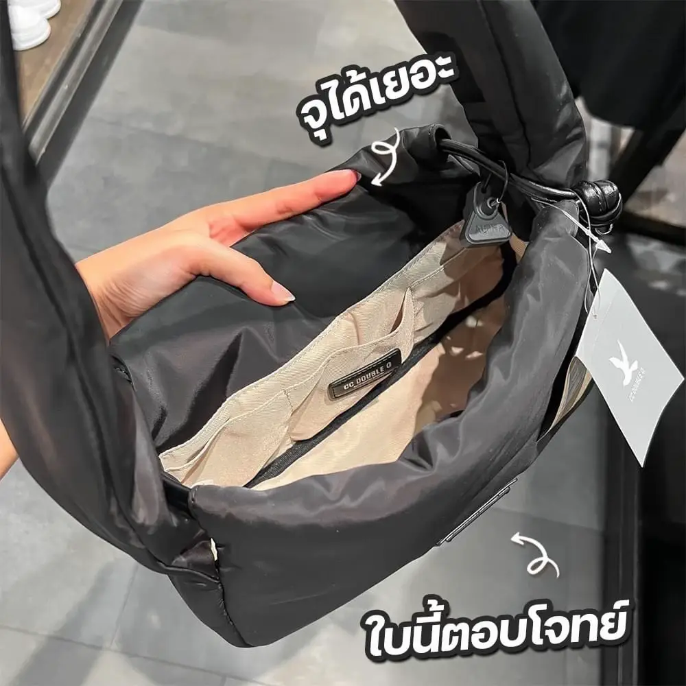 ป้ายยา กระเป๋าเกี๊ยว CC DOUBLE O🖤 | แกลเลอรีที่โพสต์โดย Proxumer | Lemon8