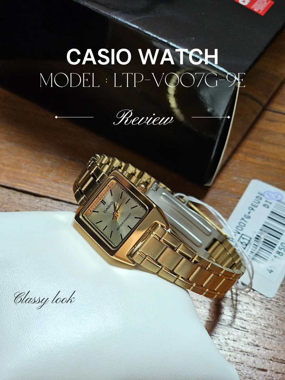 พรีวิวนาฬิกา Casio รุ่น LTP-V007G | แกลเลอรีที่โพสต์โดย TwinTwist | Lemon8