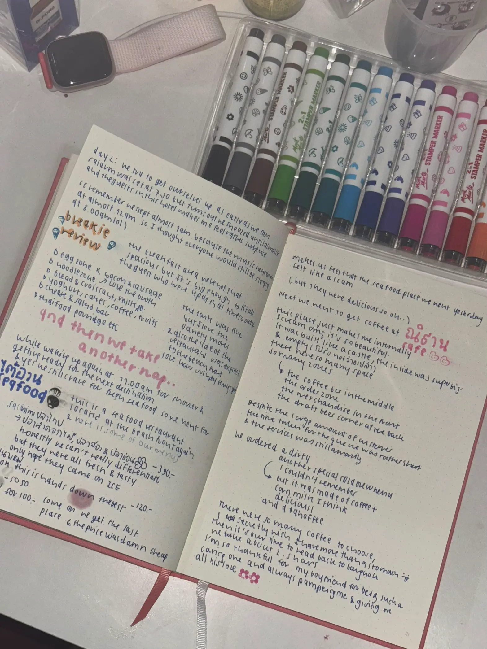 journal with me EP01 PATTAYA 💥🌷🎀 | แกลเลอรีที่โพสต์โดย คุณลพ👼🏻 🌸 | Lemon8