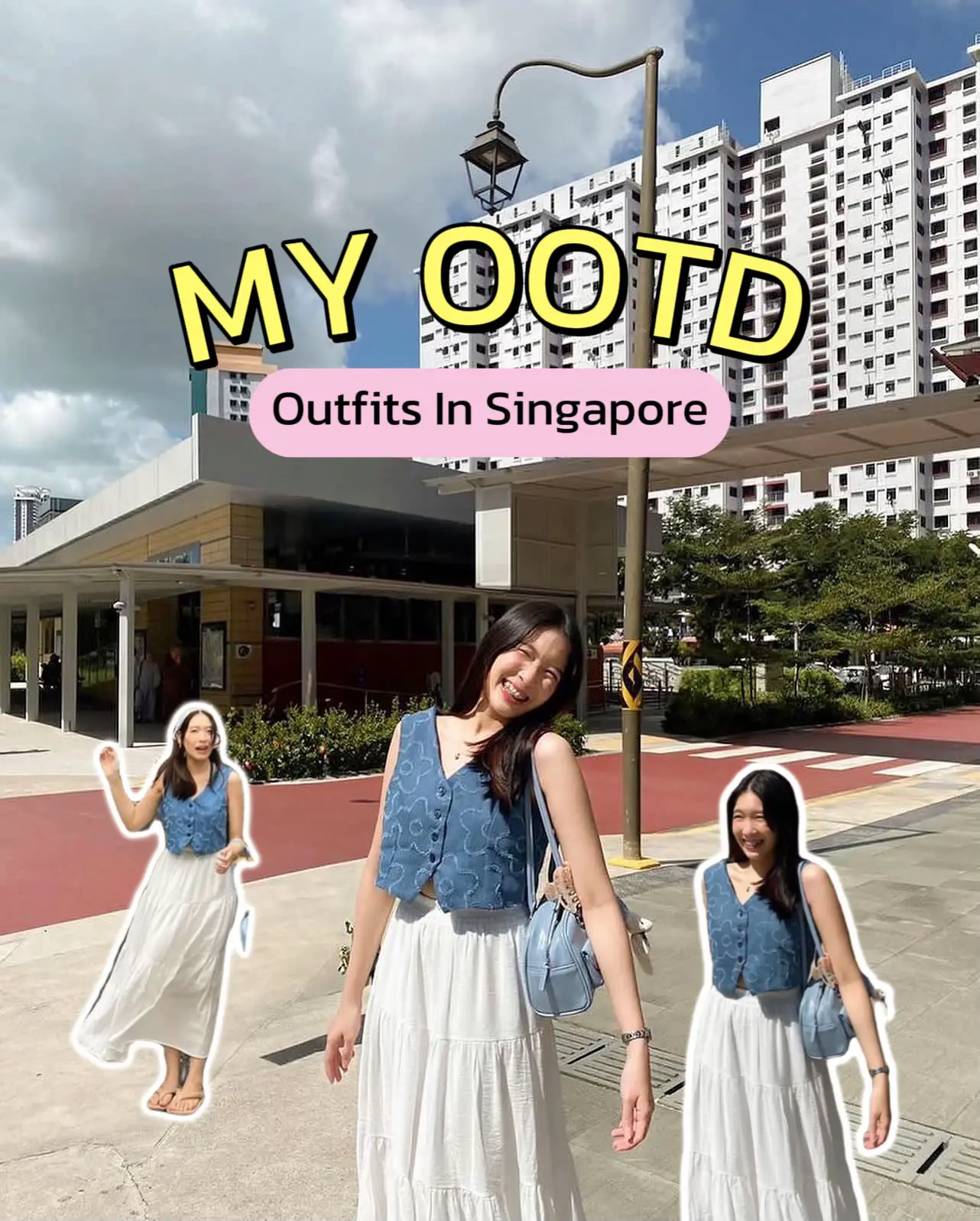 OOTD in Singapore ️💗 | แกลเลอรีที่โพสต์โดย ssesias ♡ | Lemon8