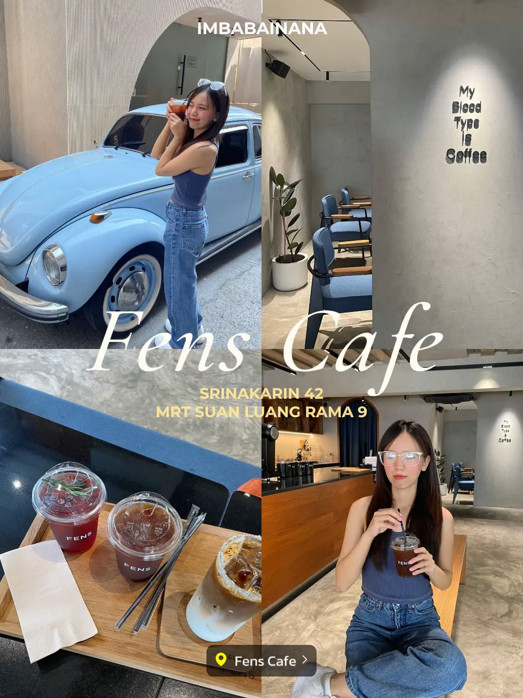 แจกพิกัดคาเฟ่บรรยากาศรมรื่น🌳 (อยู่ใกล้สวนหลวง ร.9) | แกลเลอรีที่โพสต์โดย jry | Lemon8