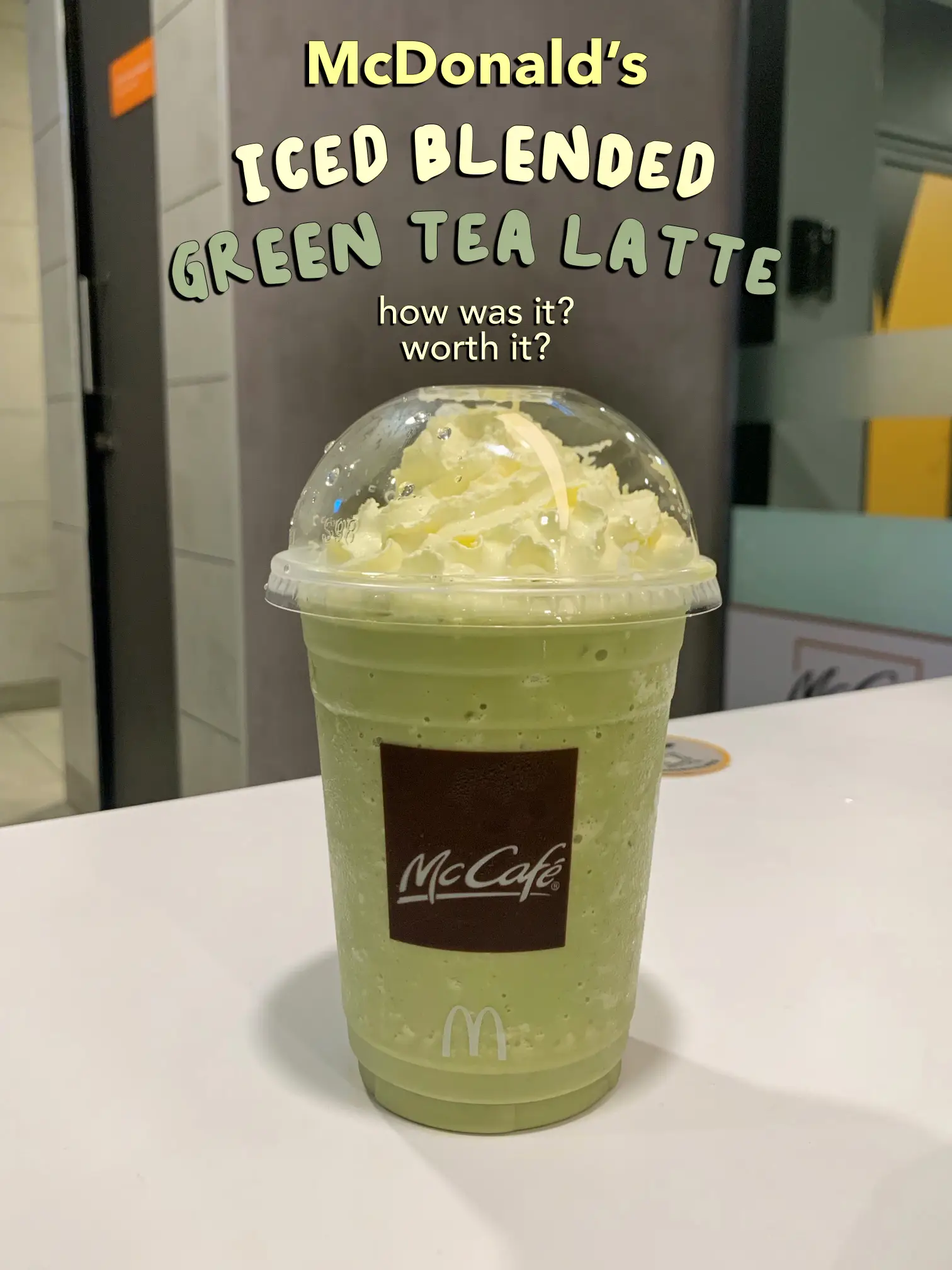 McCafé Green Tea Series Review | Galeri disiarkan oleh cik sya 🎀 | Lemon8