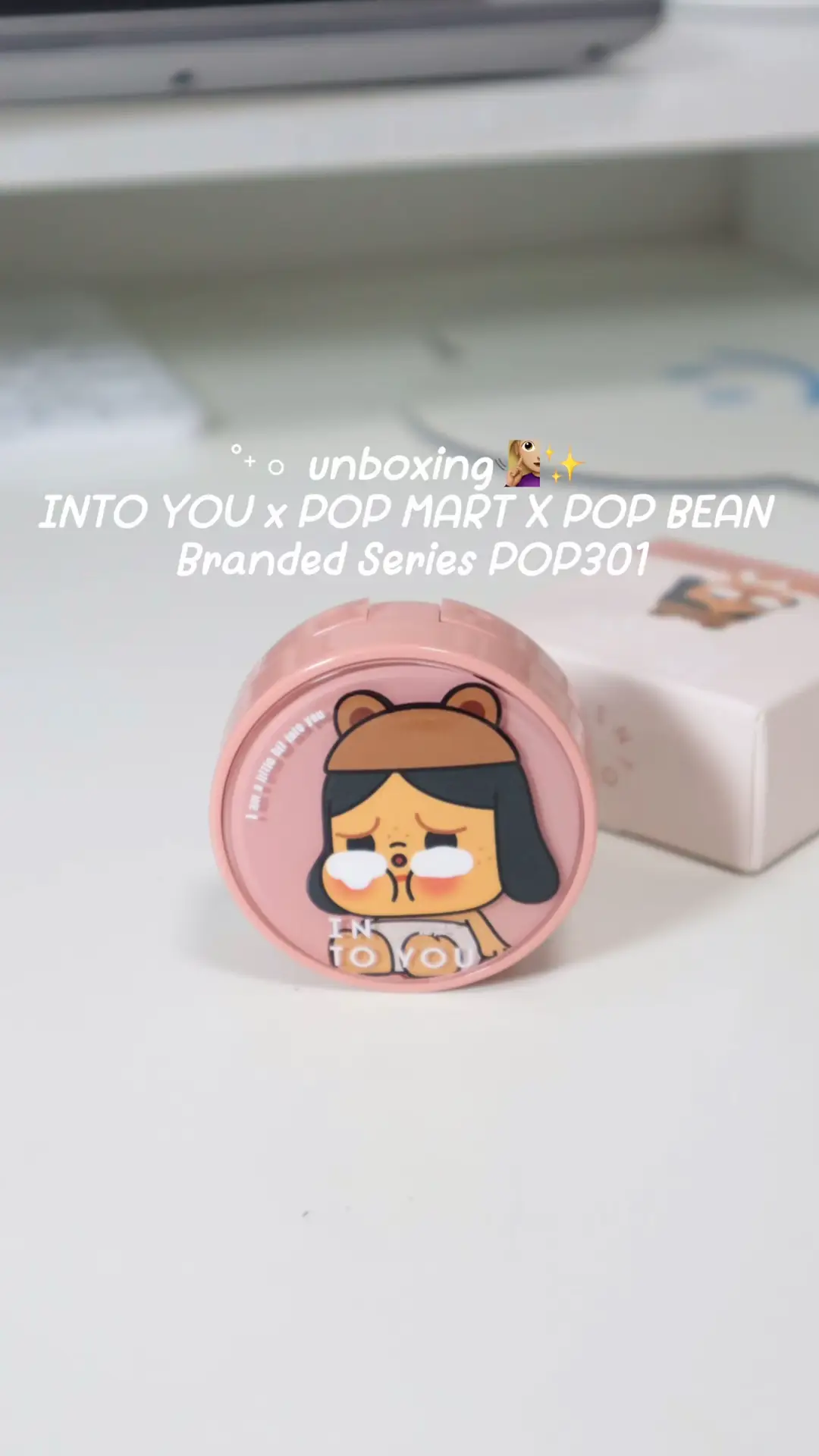 INTO YOU x POP MART X POP BEAN Branded Series | วิดีโอที่เผยแพร่โดย nursejk_ | Lemon8
