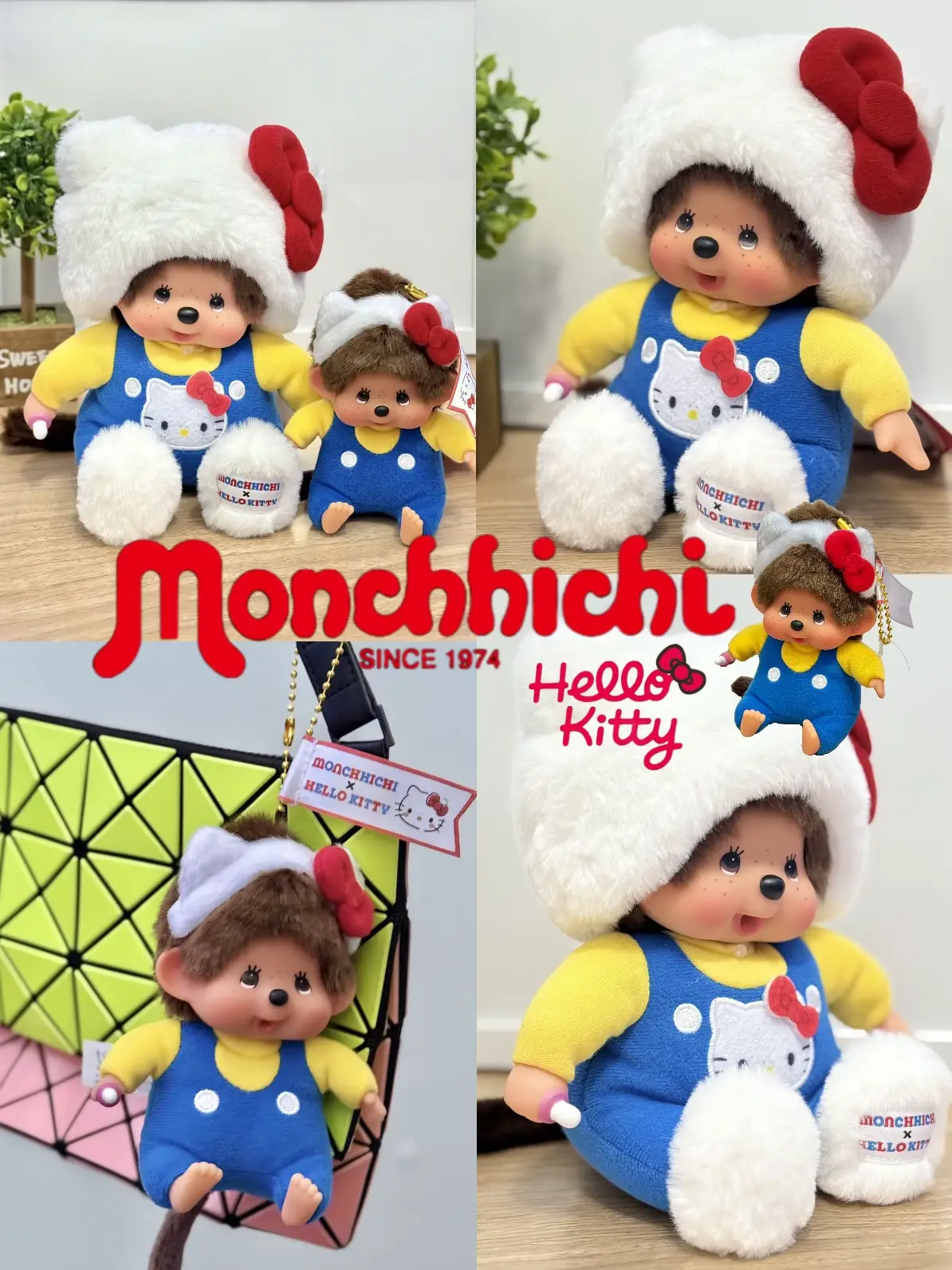 สะสมให้ครบ...Monchhichi x Hello Kitty | แกลเลอรีที่โพสต์โดย ป้ายยาเพลิน ...