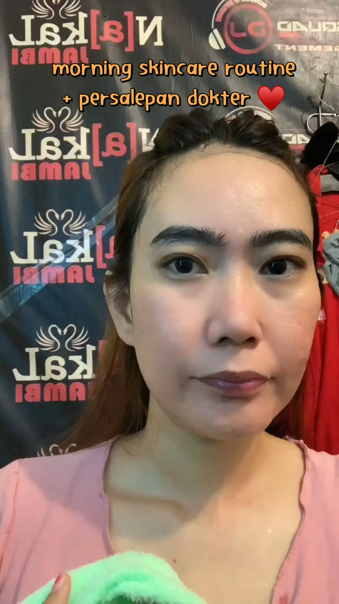 morning skincare routine + persalepan ♥️ | Video diterbitkan oleh monica | Lemon8