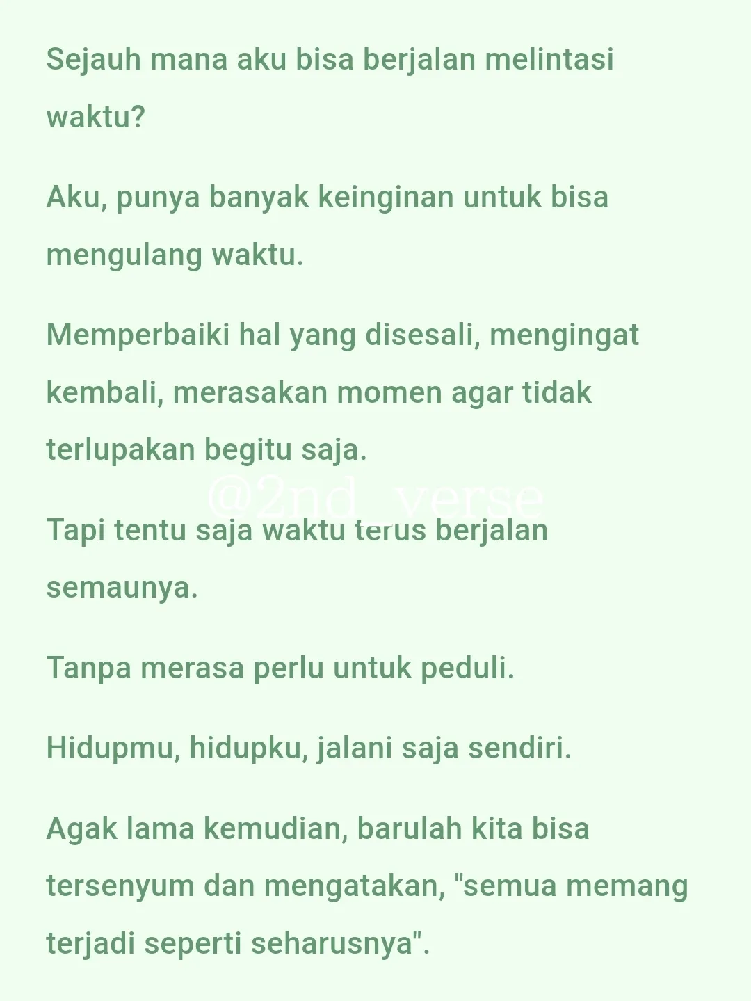 @2nd_verse | Galeri diposting oleh 2nd_verse | Lemon8