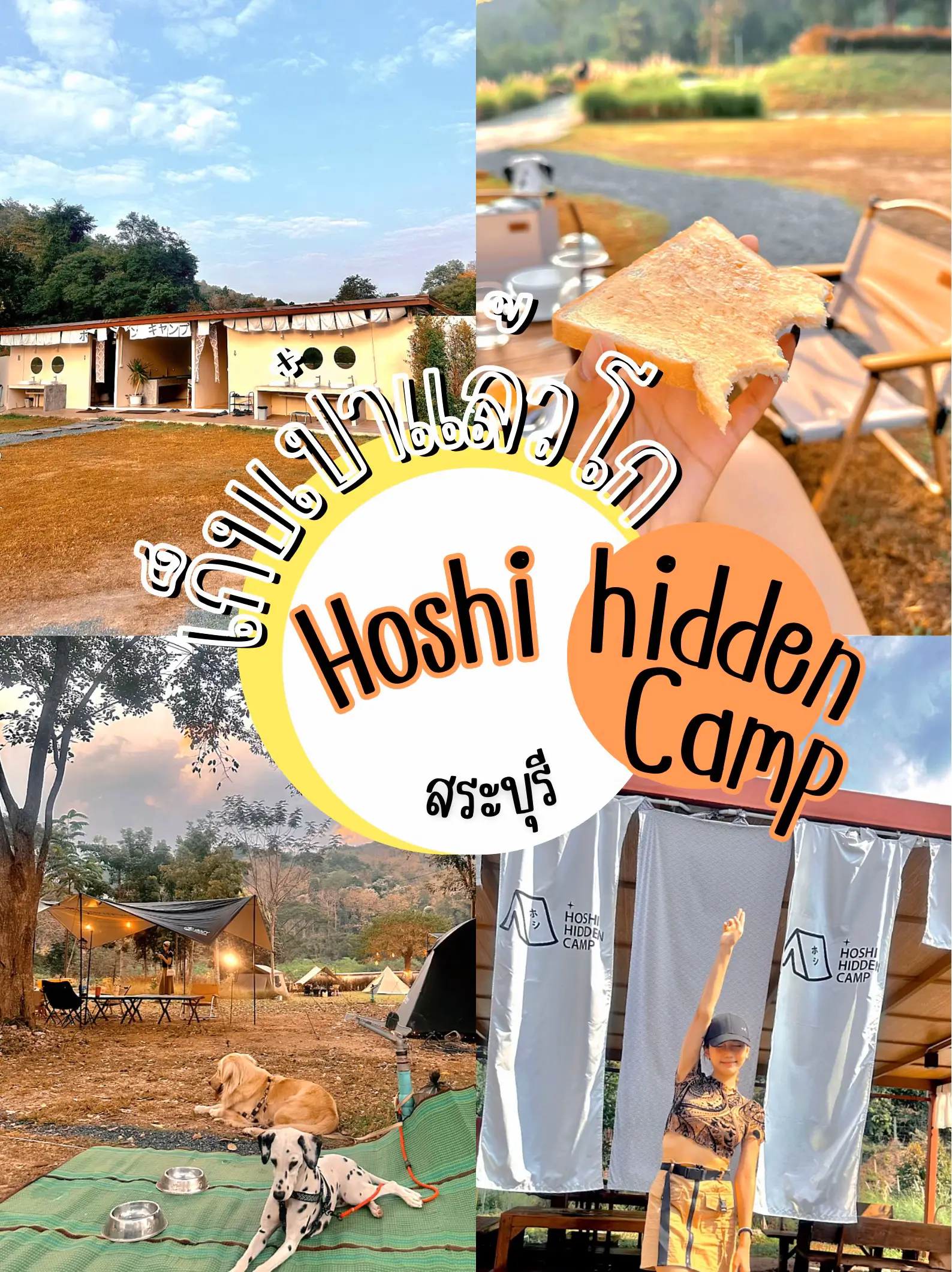 เก็บเป๋าแล้วโก EP.9 : Hoshi Hidden Camp [สระบุรี] 🐶 | แกลเลอรีที่โพสต์โดย MONUAY CH | Lemon8