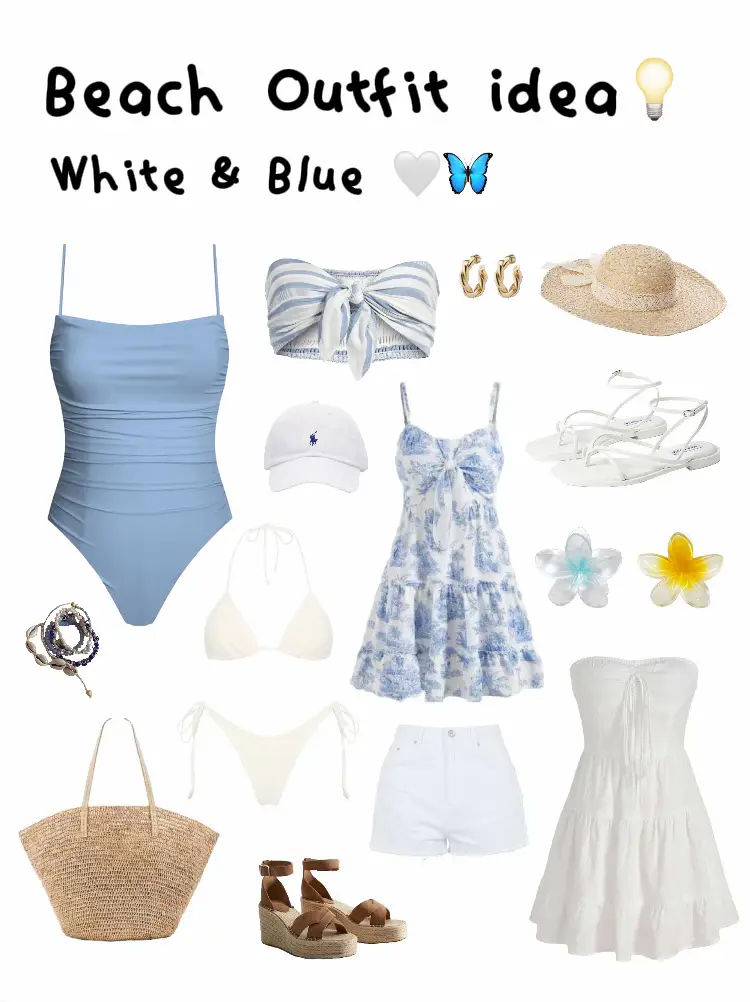 Beach Outfit Idea💡🏝 | แกลเลอรีที่โพสต์โดย juji_joji | Lemon8